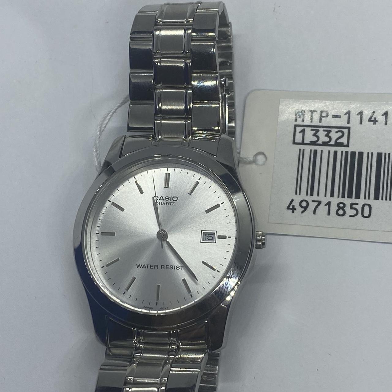 Casio Men's Analog Stainless Casio Stainless Steel... - Depop