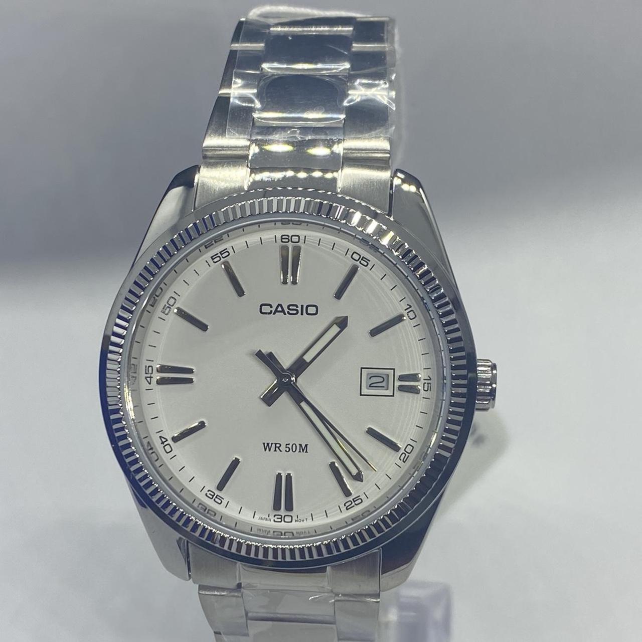 Casio Men Casio Analog Stainless Casio Stainless... - Depop