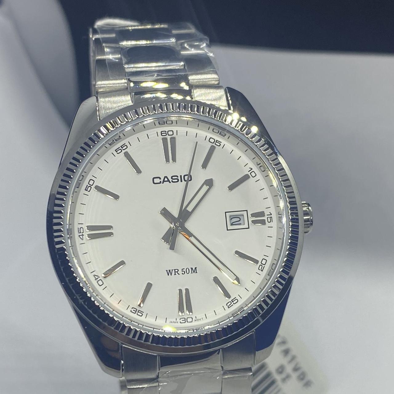 Casio Men Casio Analog Stainless Casio Stainless... - Depop