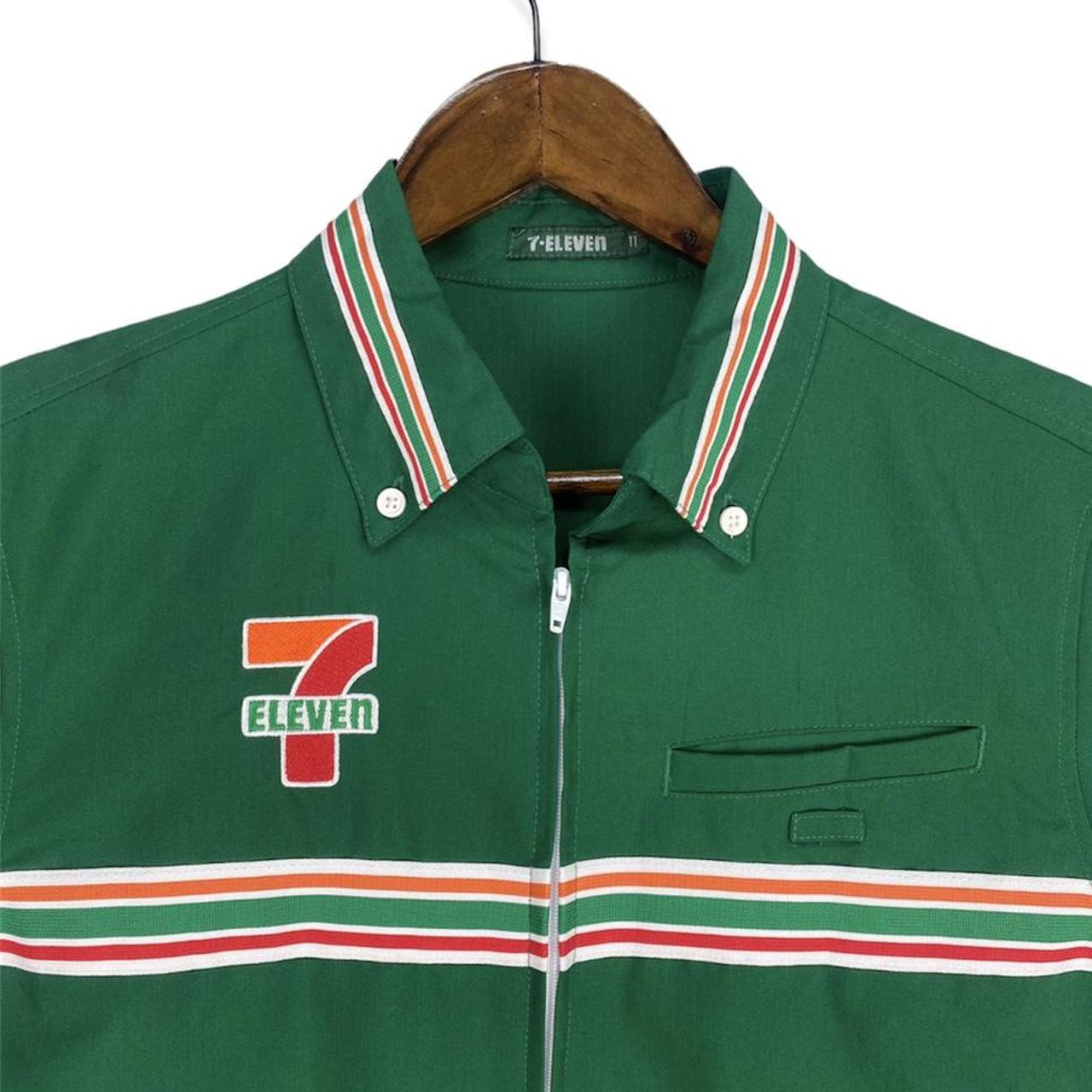 Vintage 7 Eleven Workers Shirt #7eleven... - Depop