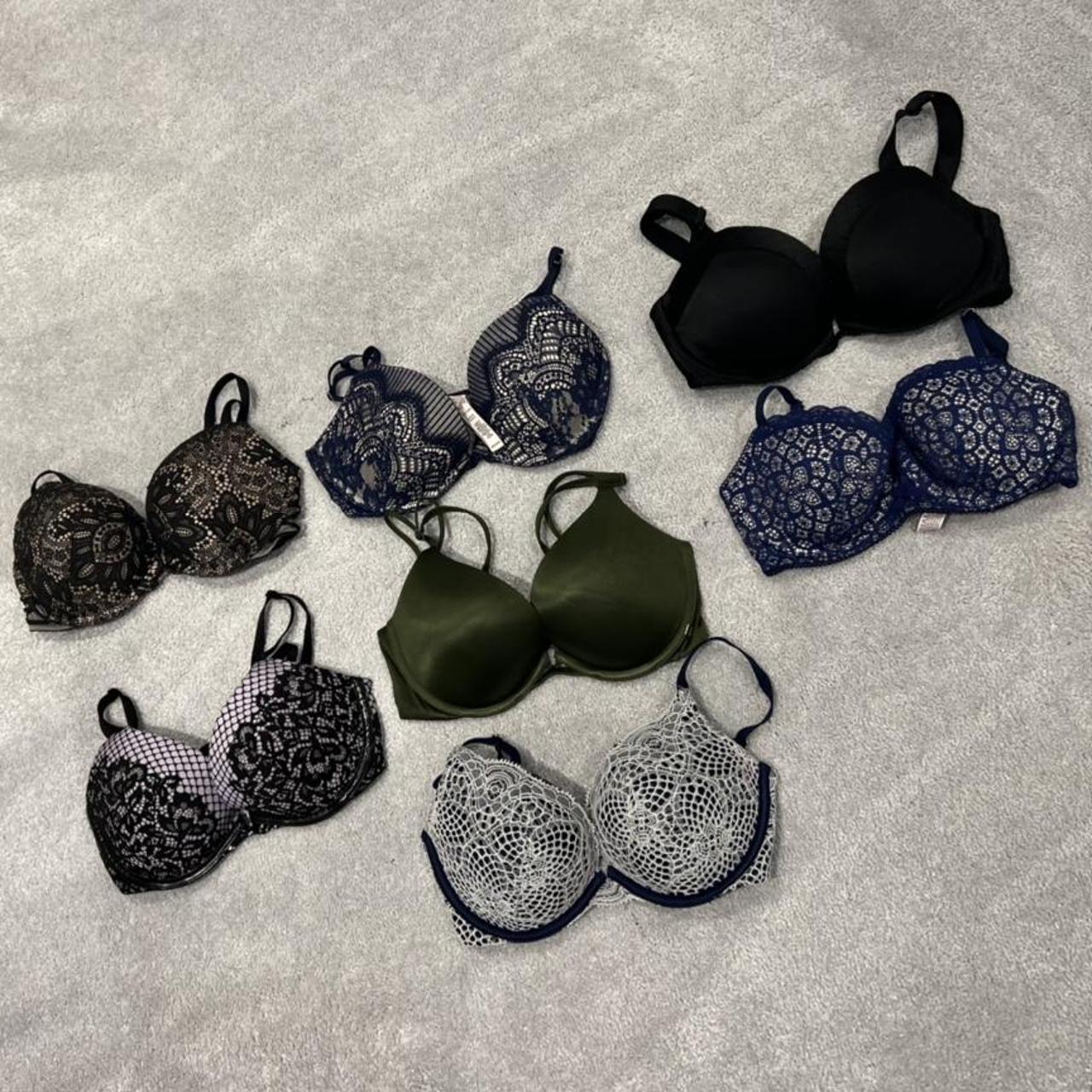 Victoria Secret Padded Bras (very sexy) push up Size... - Depop