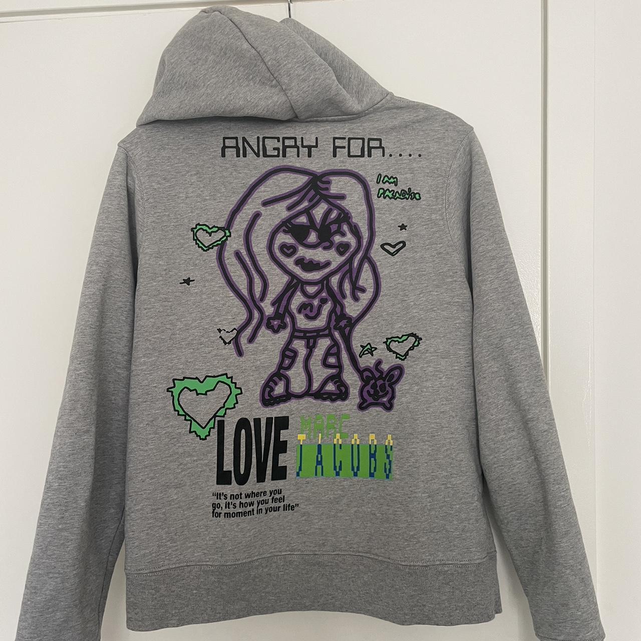 Marc Jacobs Men's Grey Sweatshirt | Depop