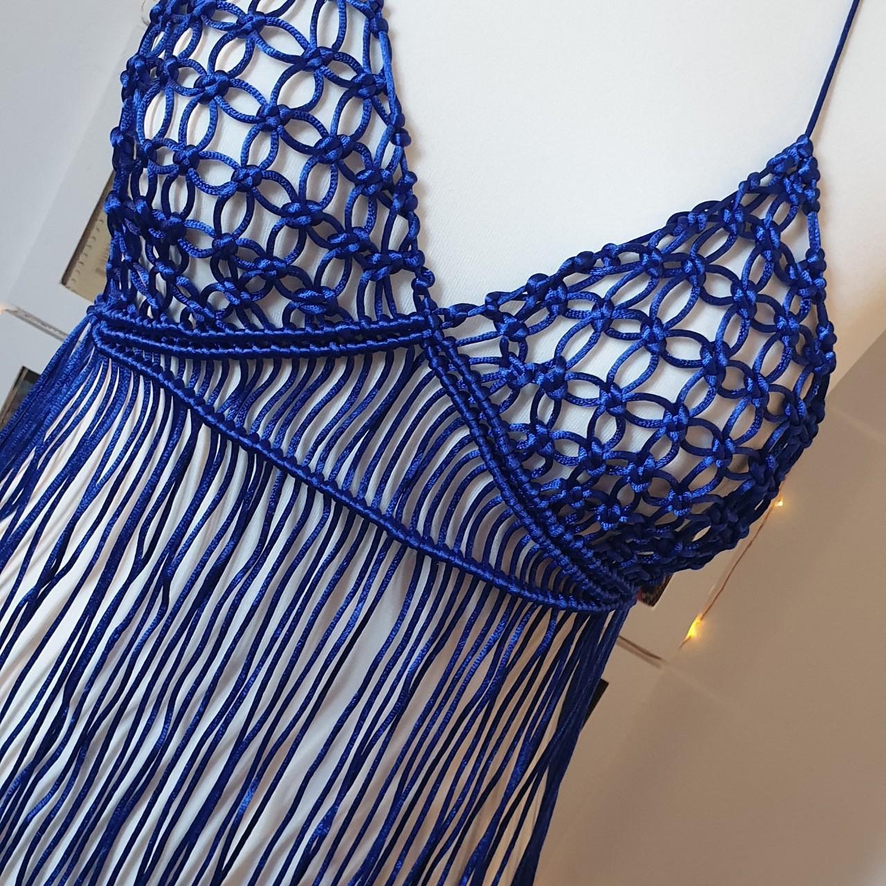 Beautiful Handmade Macrame beach dress /festival... - Depop