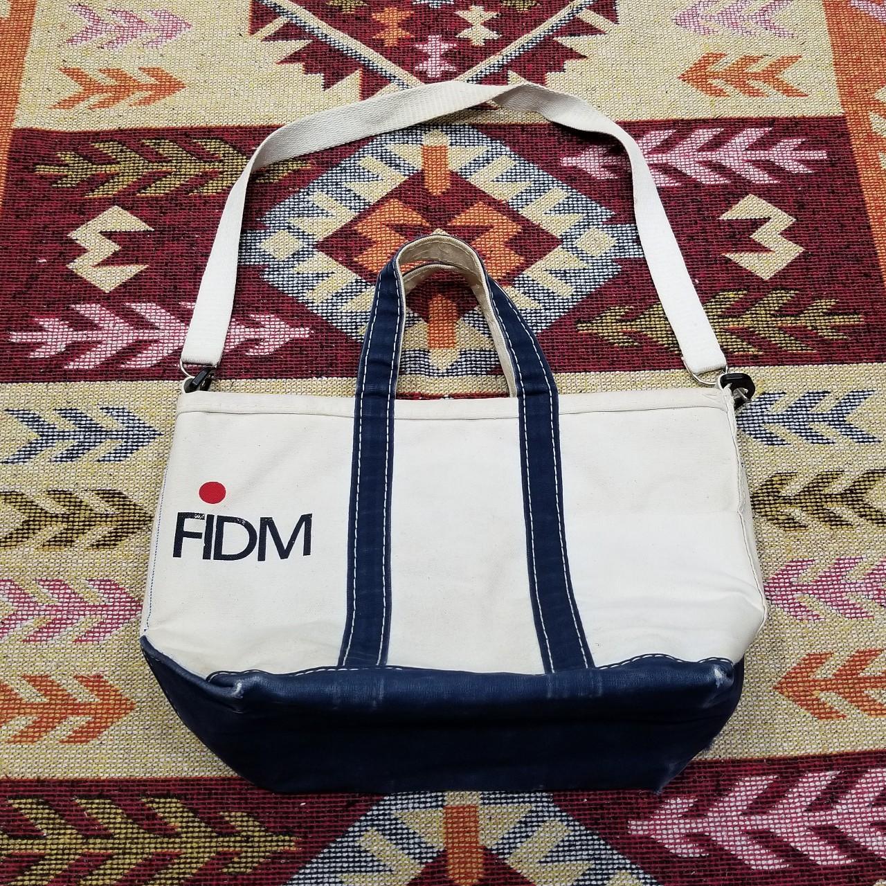 Vintage FIDM smaller tote bag in good condition with... - Depop