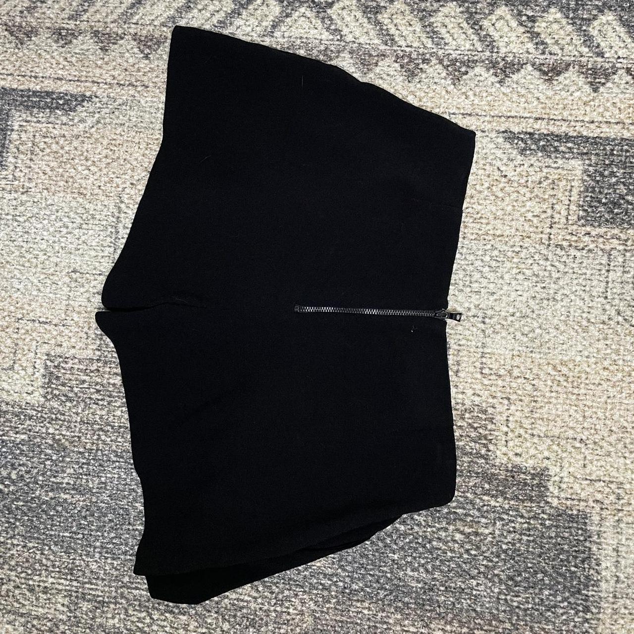 SAM EDELMAN MICRO MINI BLACK SKORT excellent... - Depop