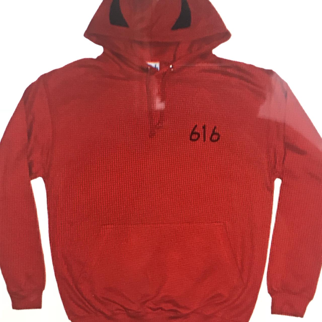 WTB 616 Red Devil hoodie. Will pay for this rare... - Depop