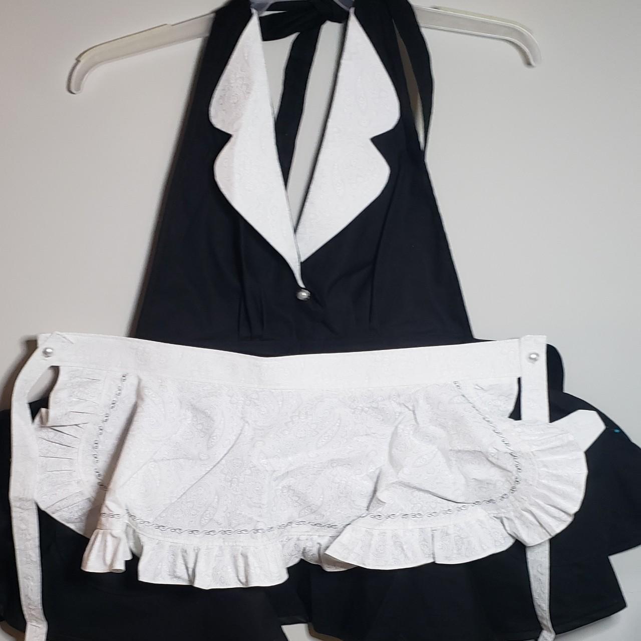 2 piece apron. This is an APRON. Aka, open back!... - Depop