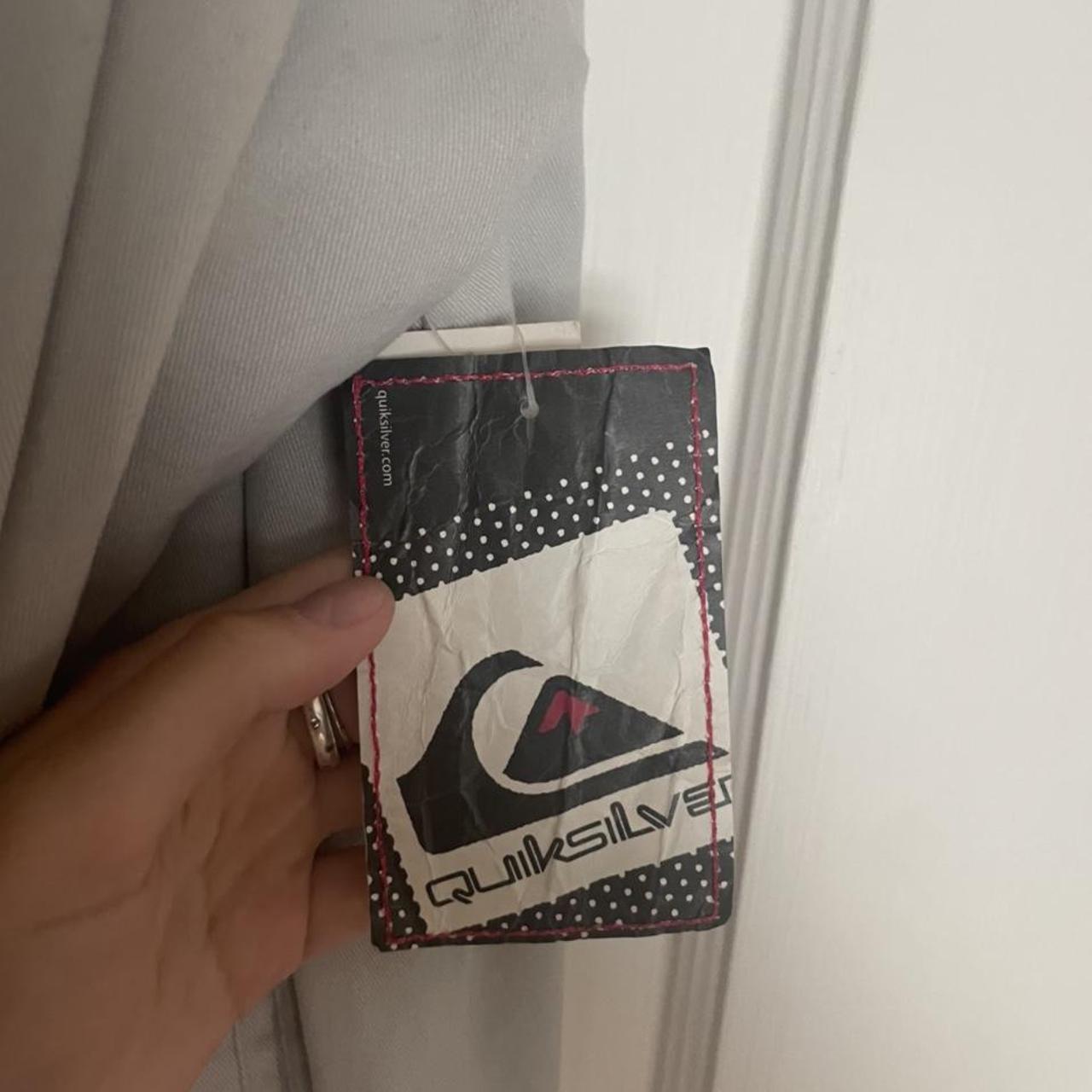 Quicksilver jacket! Grey and size M! Super cute just... - Depop