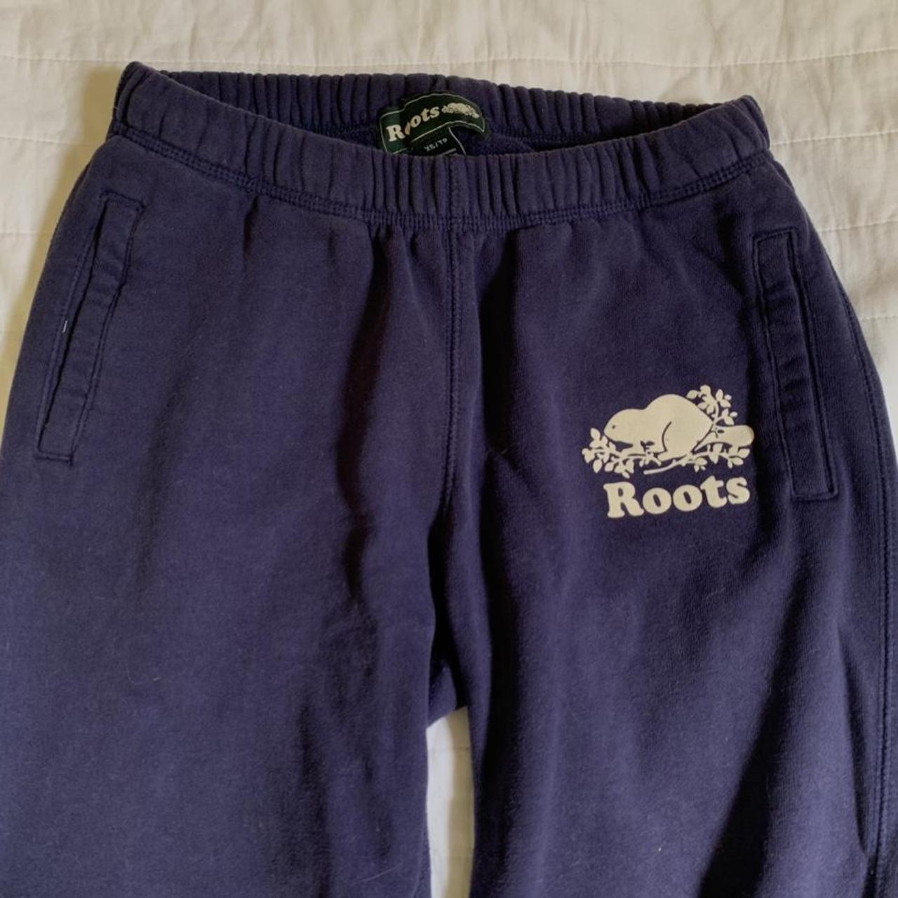 Roots Women's Purple Joggers-tracksuits | Depop