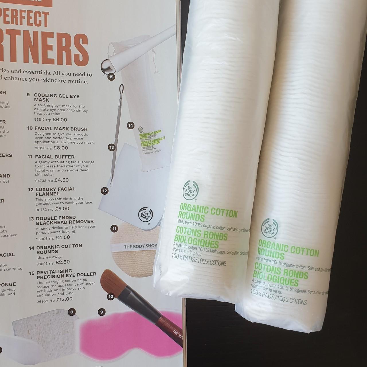 The Body Shop x 2 Organic Cotton Rounds x200
