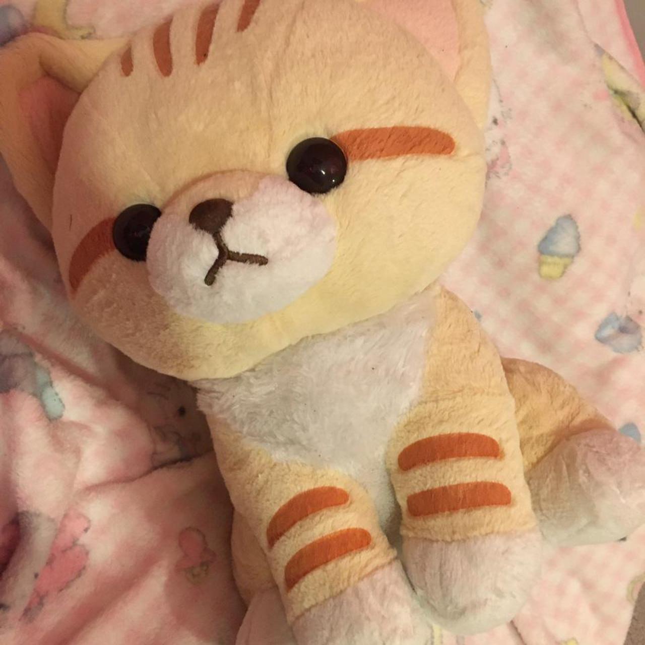 Giant amuse cat plush! Originally bought from their... - Depop
