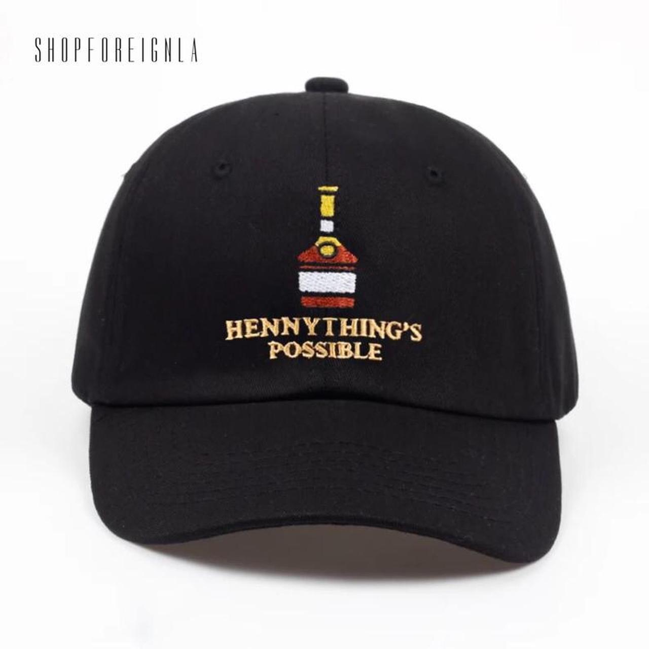 Hennything’s Possible Henny Bottle Embroidered... - Depop