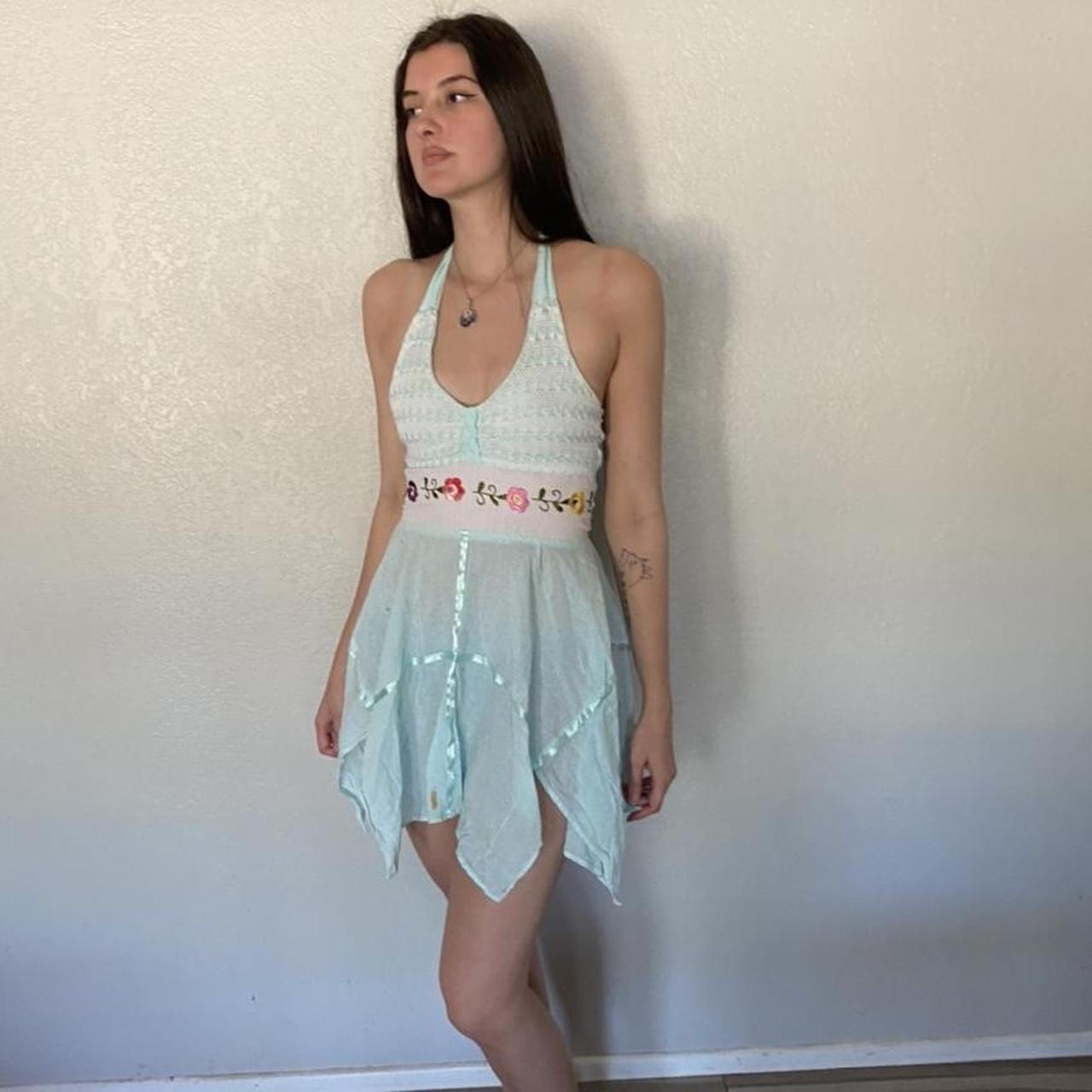 Vintage Powder Puff Blue Fairy Dress 🧚🏼‍♀️ -No tags,... | Depop