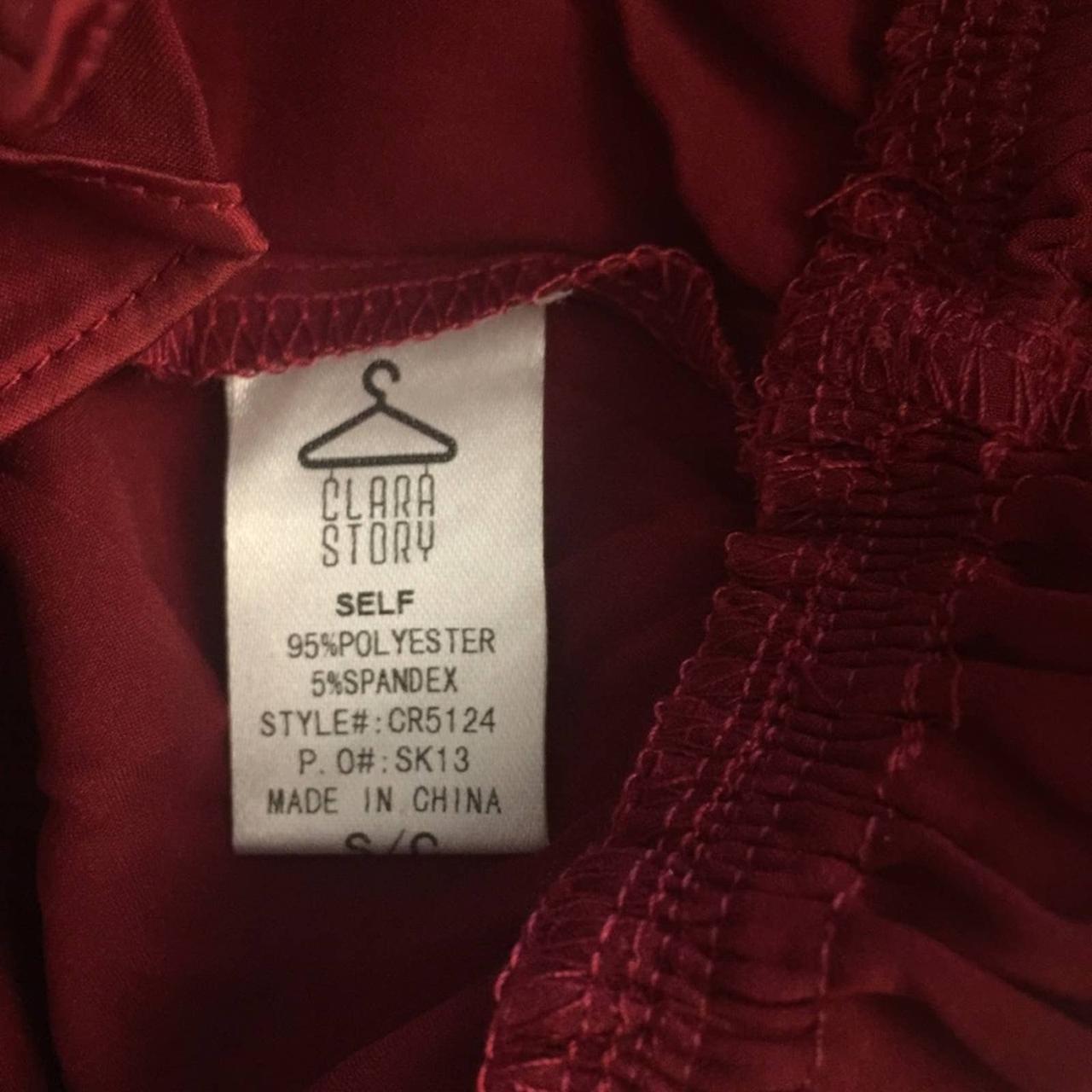 Burgundy Red Cami and Skirt Set Lace trim set ,... - Depop