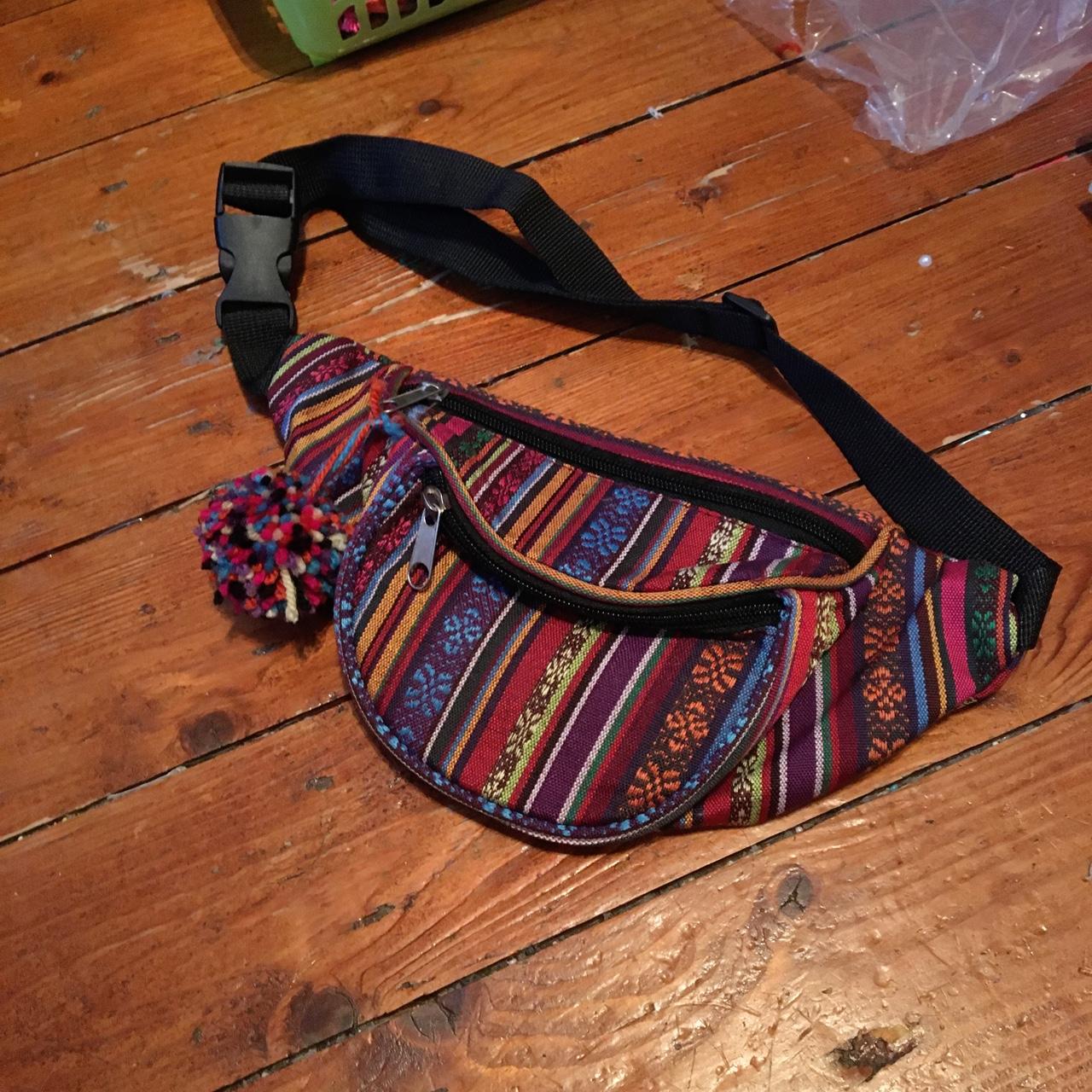 BRAND NEW POMPOM HIP BAG 💕 same day dispatch... - Depop