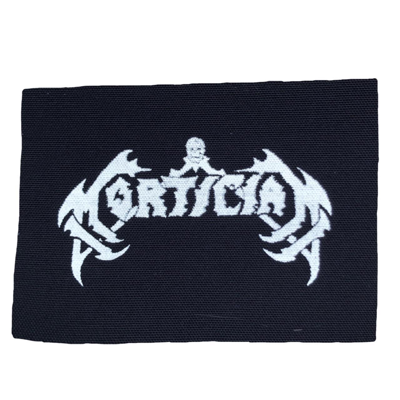 Mortician sew on screen printed patch Printed on... - Depop