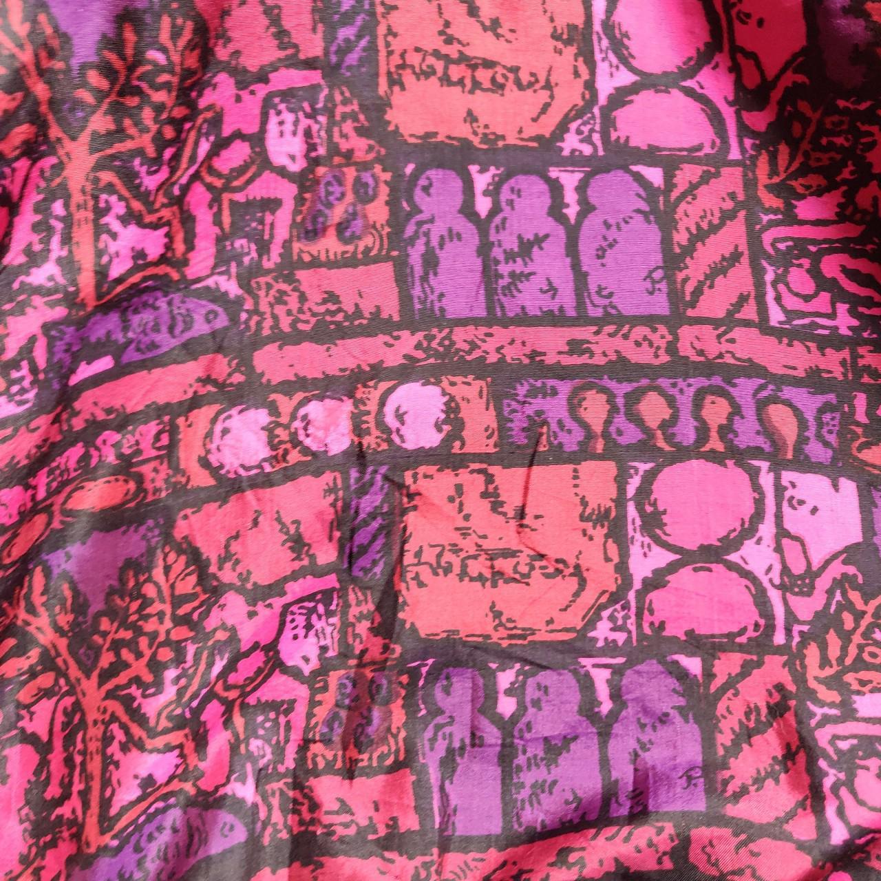 Light bomber funky 90s print Fun print inside, fun... - Depop