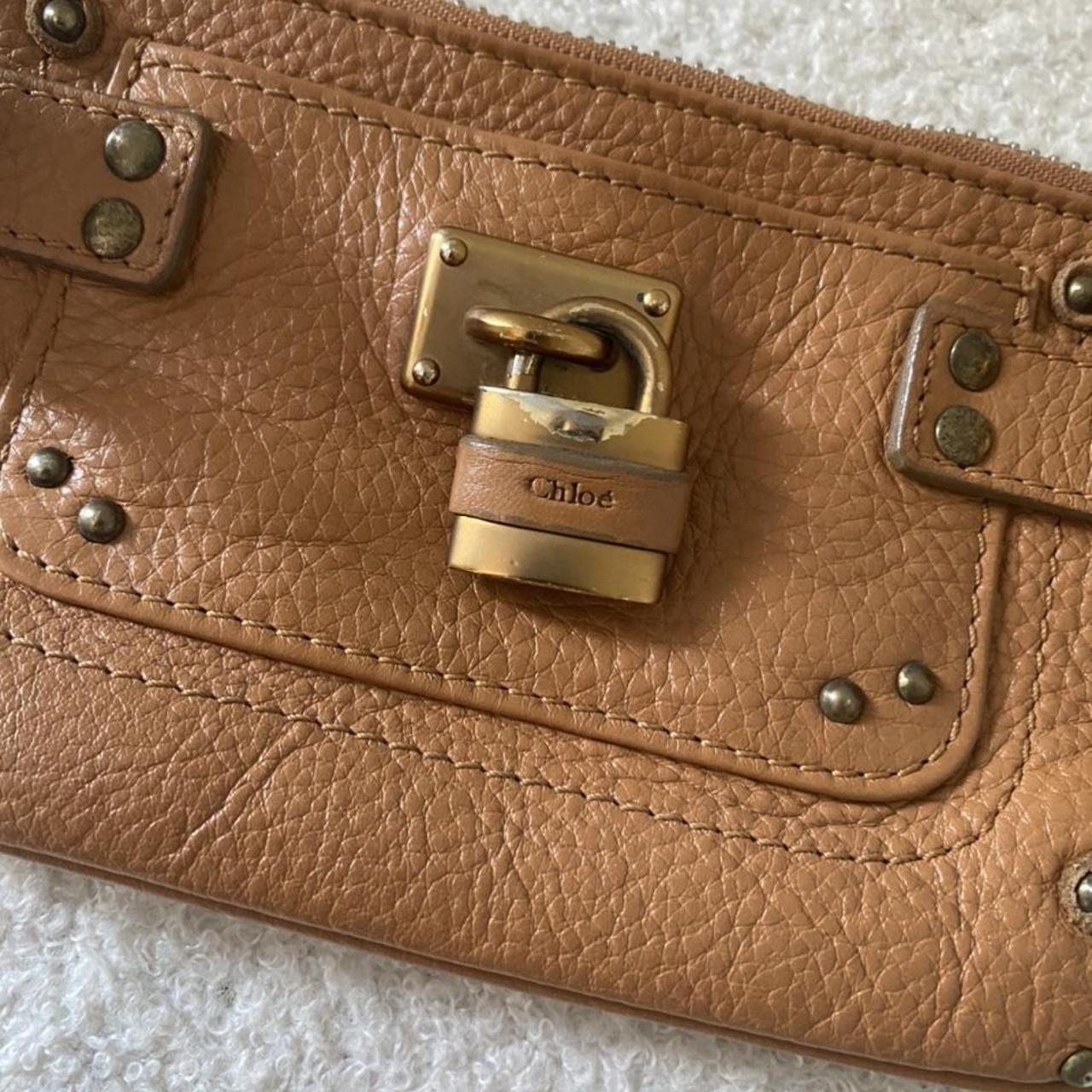 Chloe padlock bag purse (Selling matching heels... - Depop