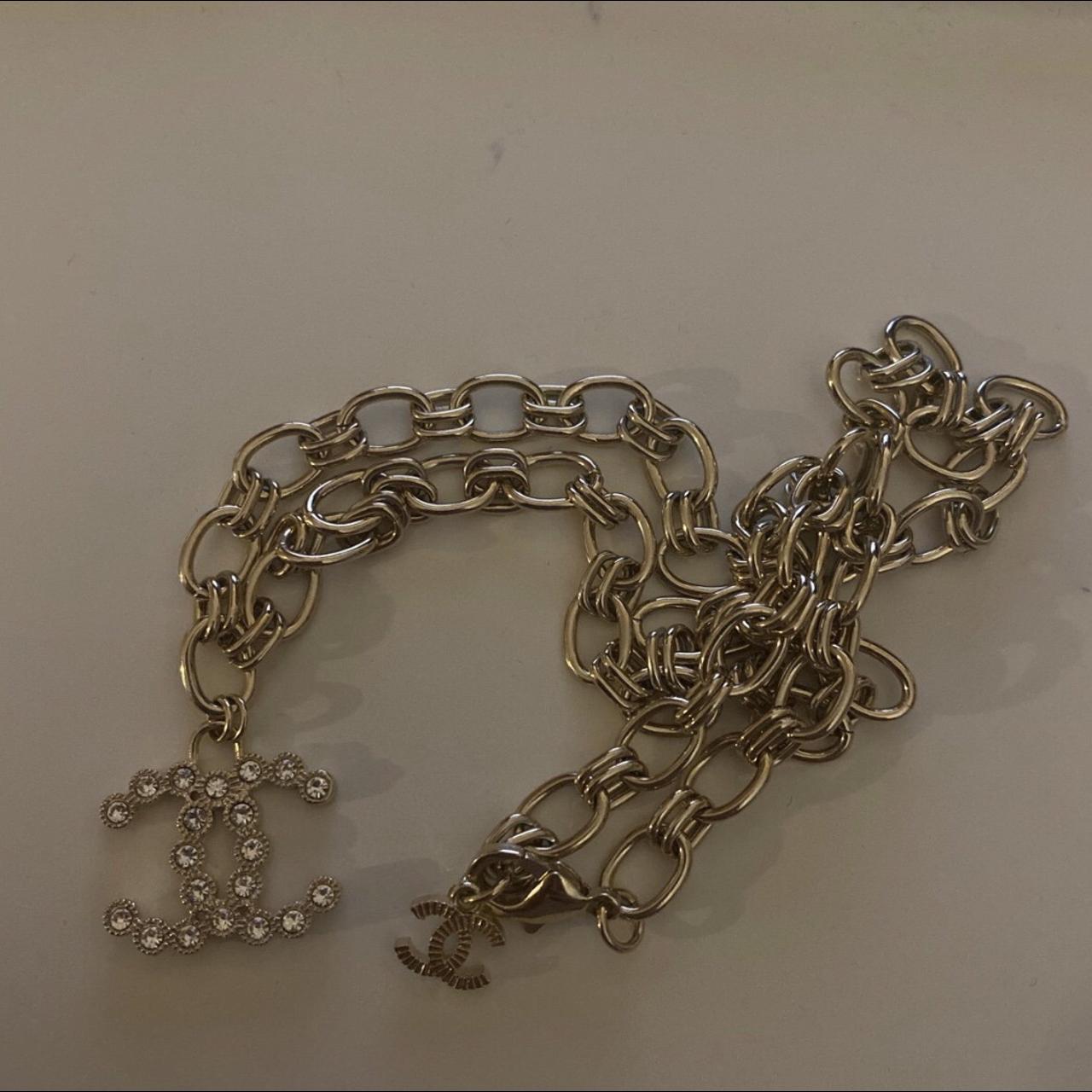 Chanel Necklace Chain with cute diamond... - Depop