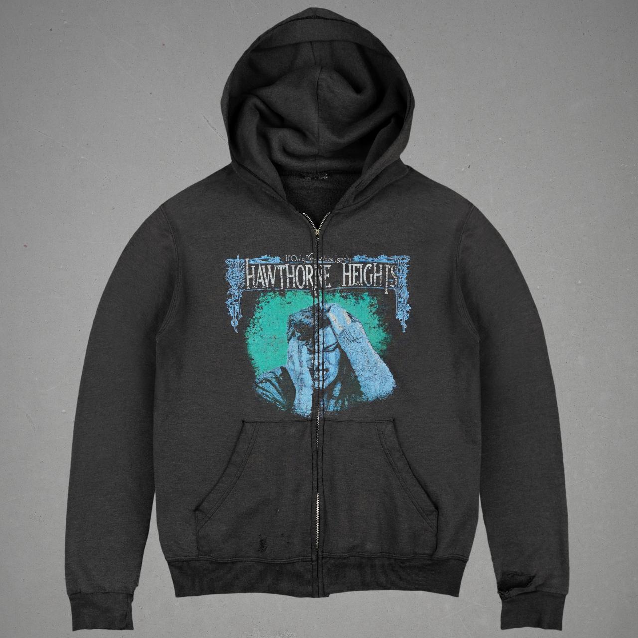 Hawthorne Heights "If Only You Were Lonely" hoodie... | Depop