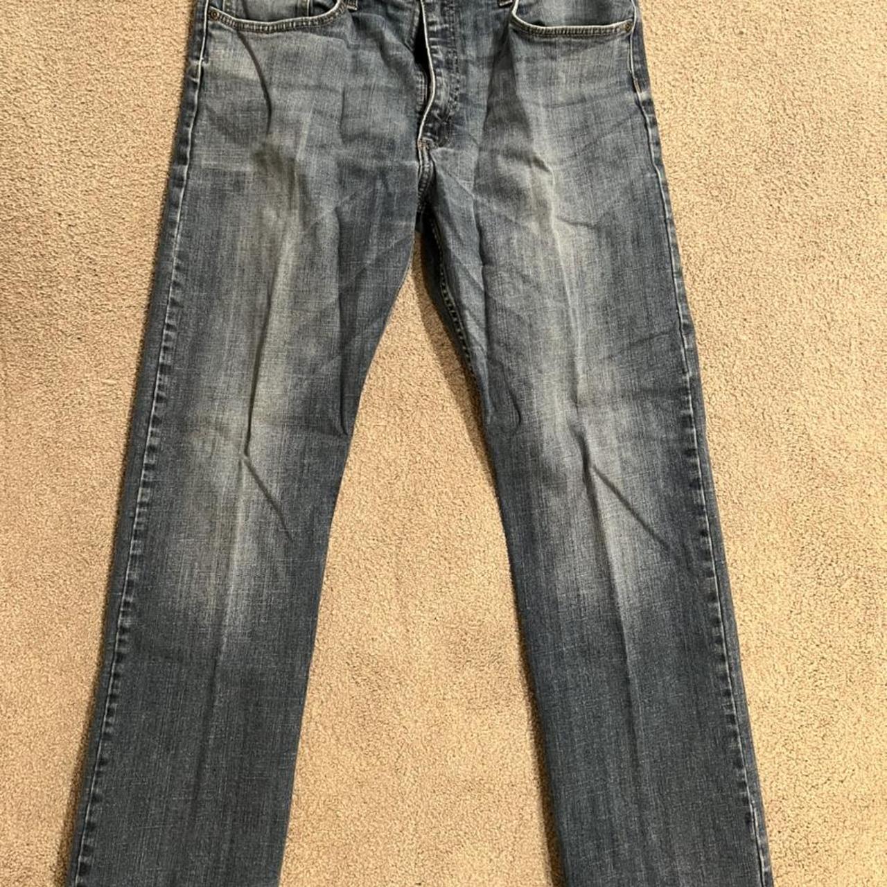 Size 36x30 mens wrangler jeans. There are no signs... - Depop