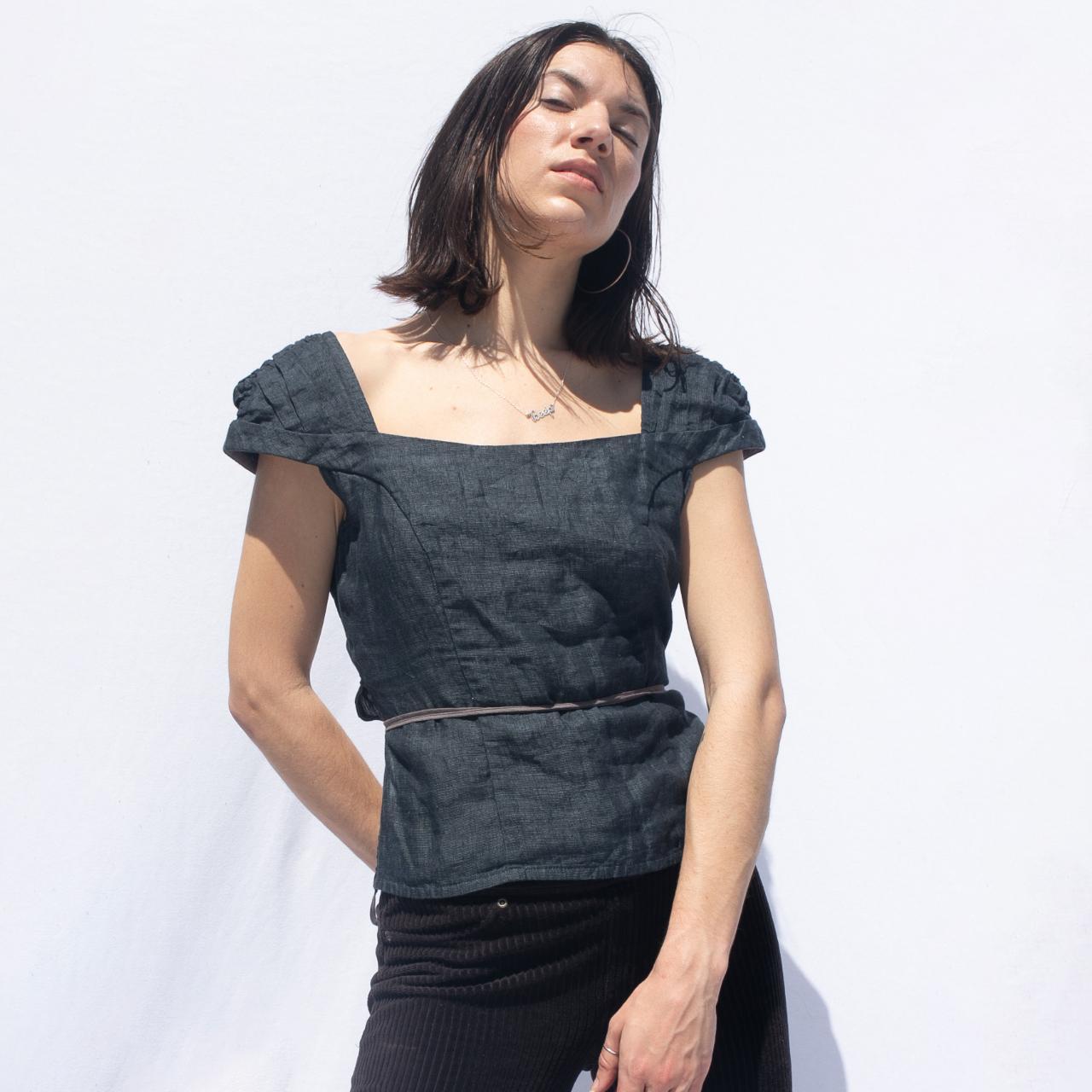 Ethereal cotton top from Belgian Designer Kaat... | Depop