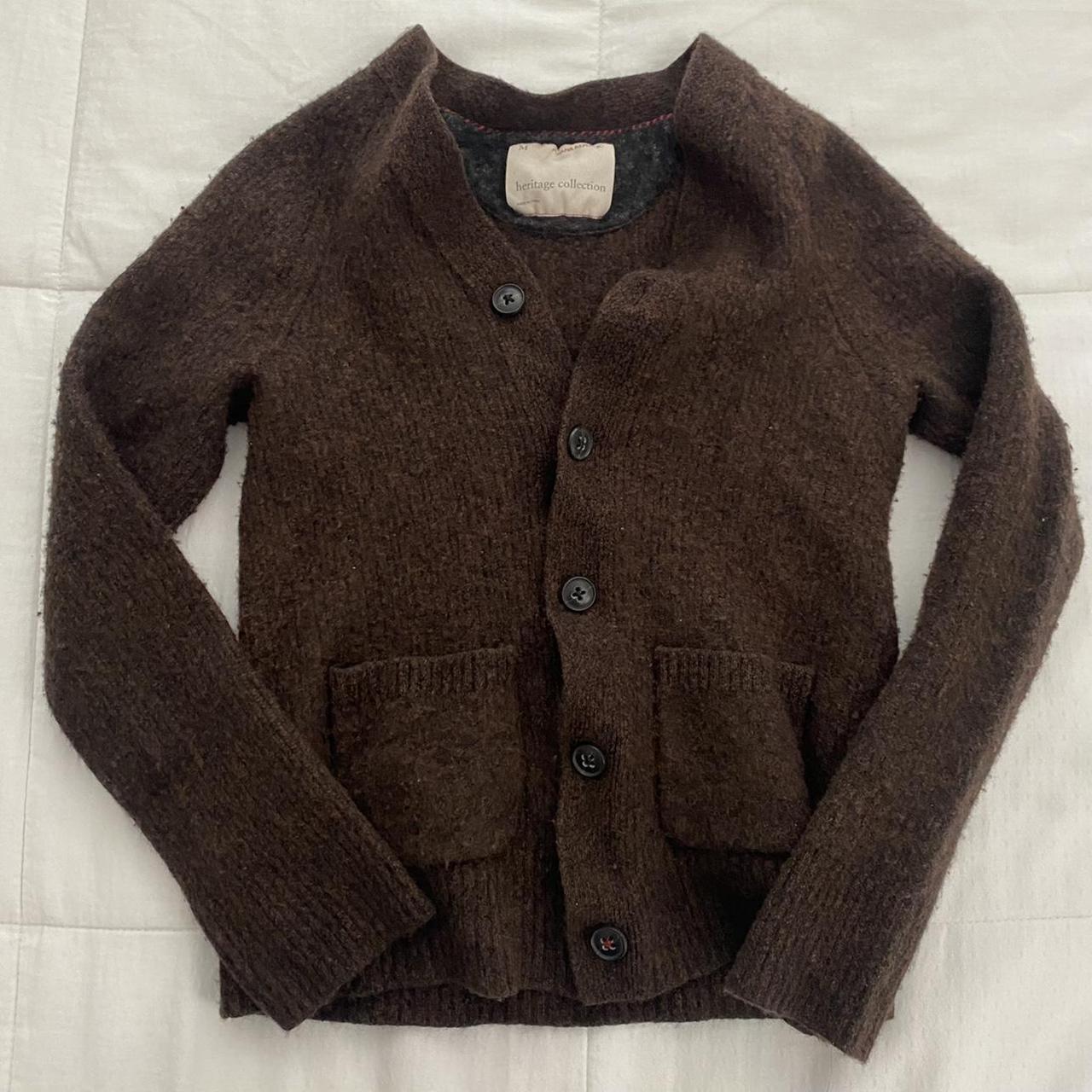 Banana Republic Women's Brown Cardigan | Depop