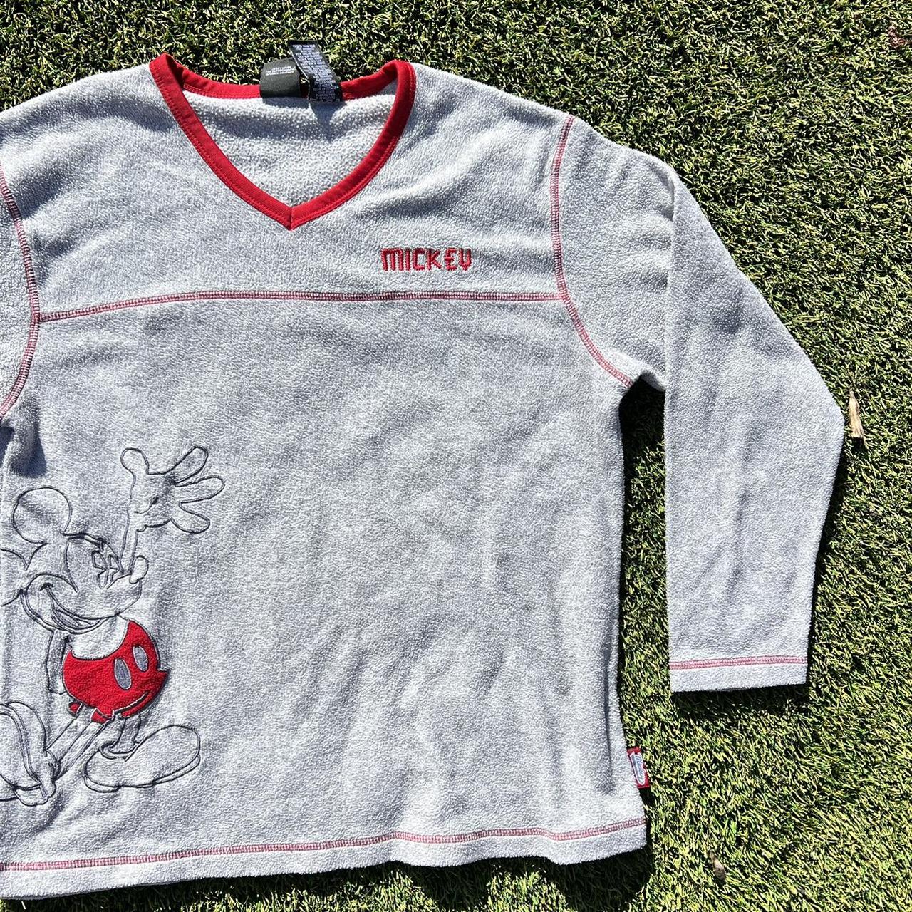 Vintage 90s Mickey Mouse Long Sleeve tee! Tagged L... - Depop