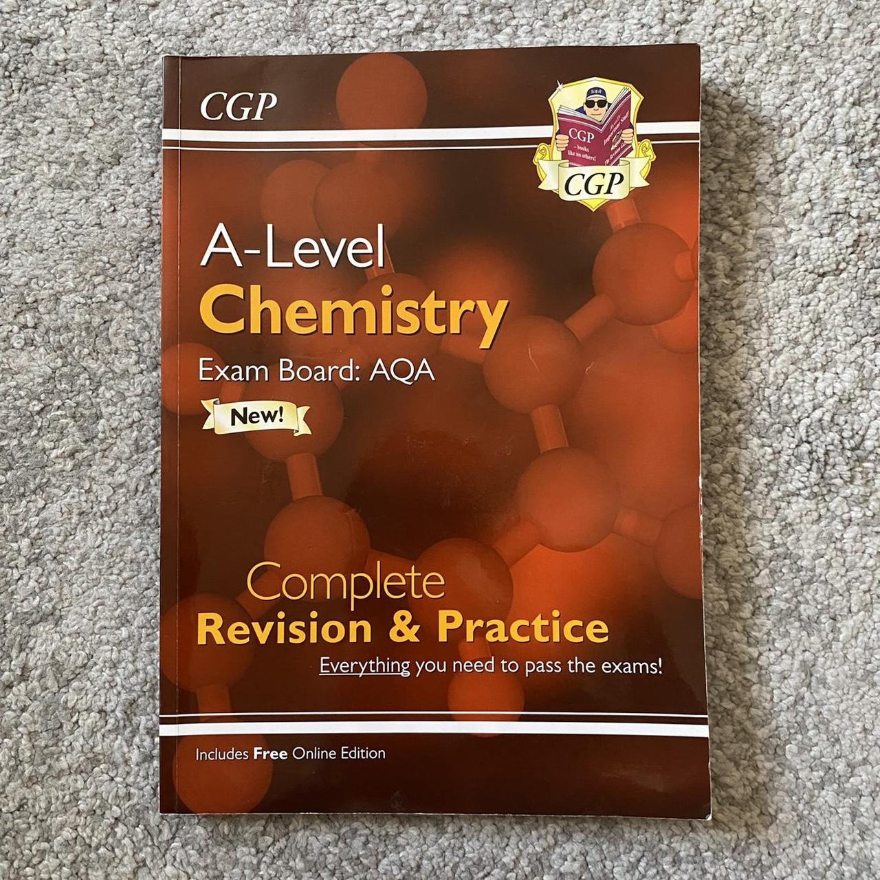 CGP A-Level Chemistry AQA Revision Guide Please... - Depop