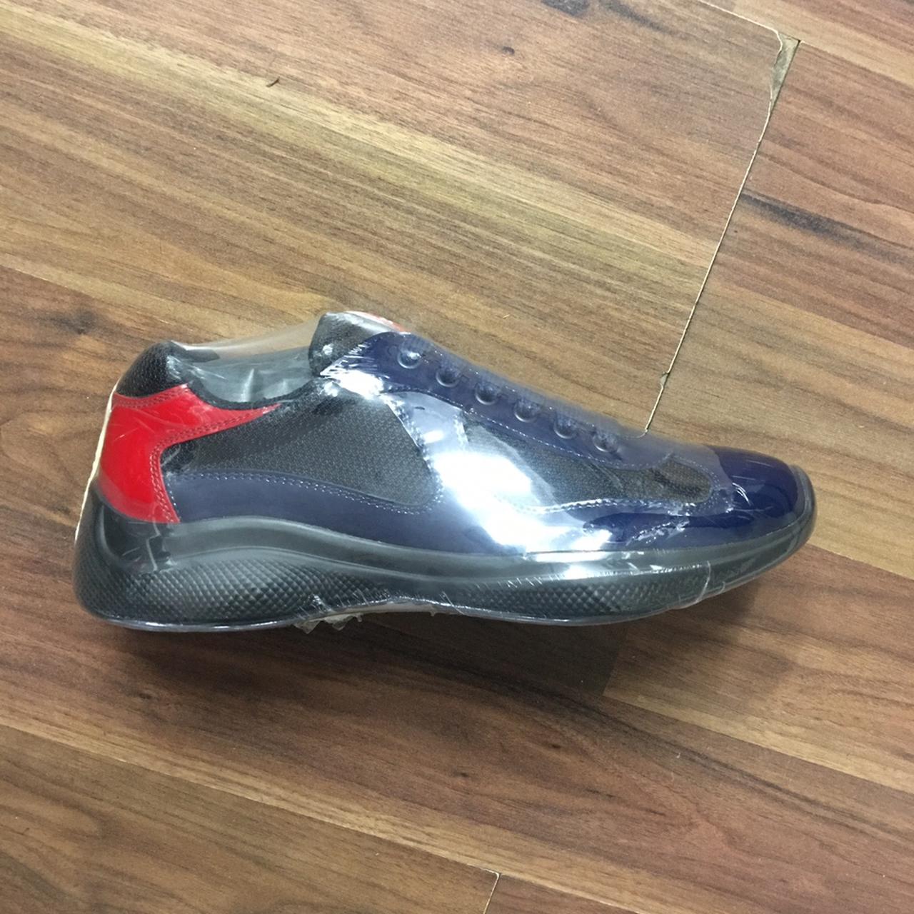 Prada americas cup patent leather - Depop