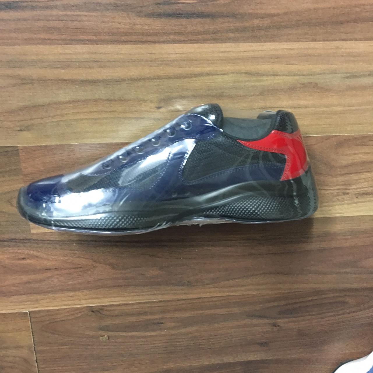 Prada americas cup patent leather - Depop