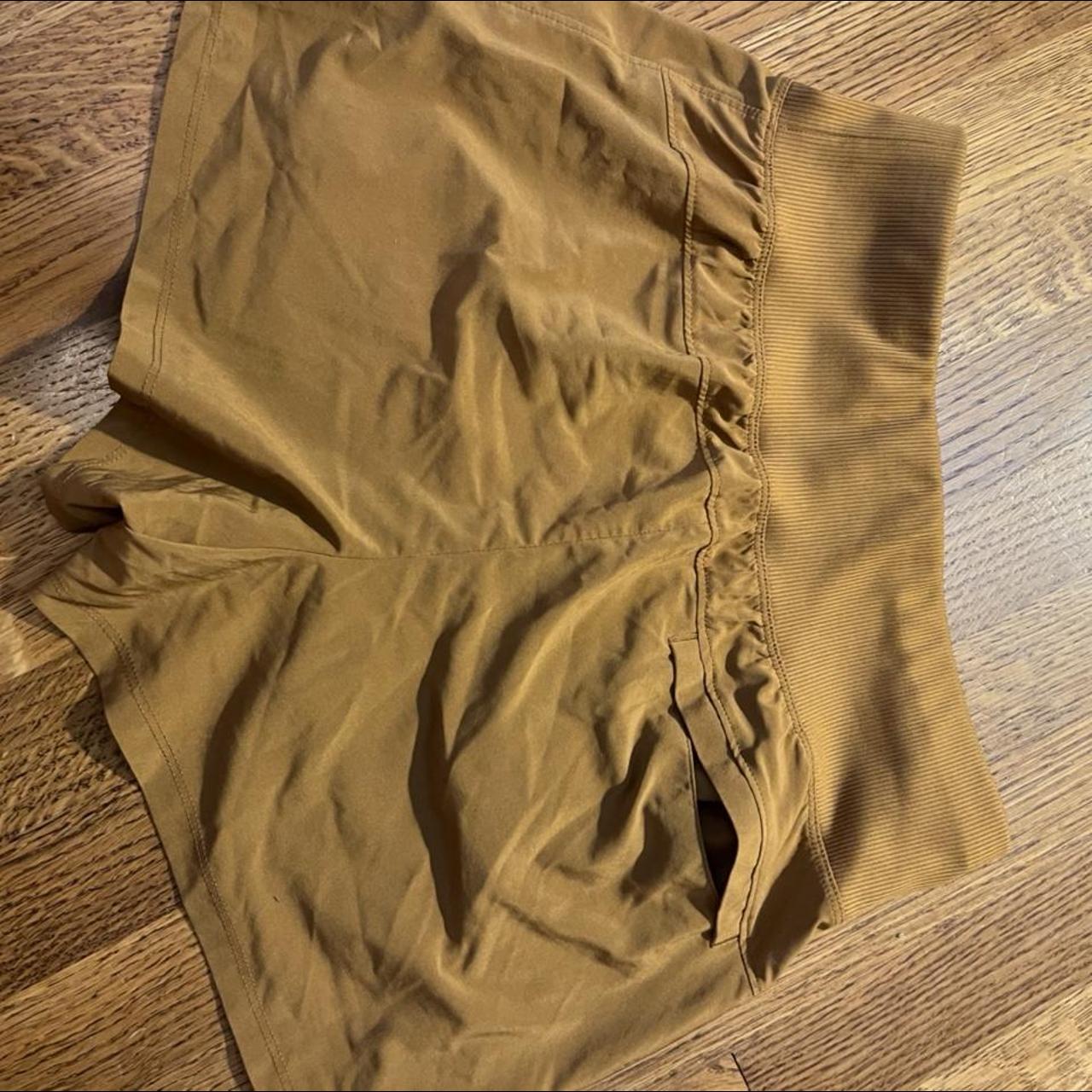 New without tags tan all in motion shorts. Have... - Depop