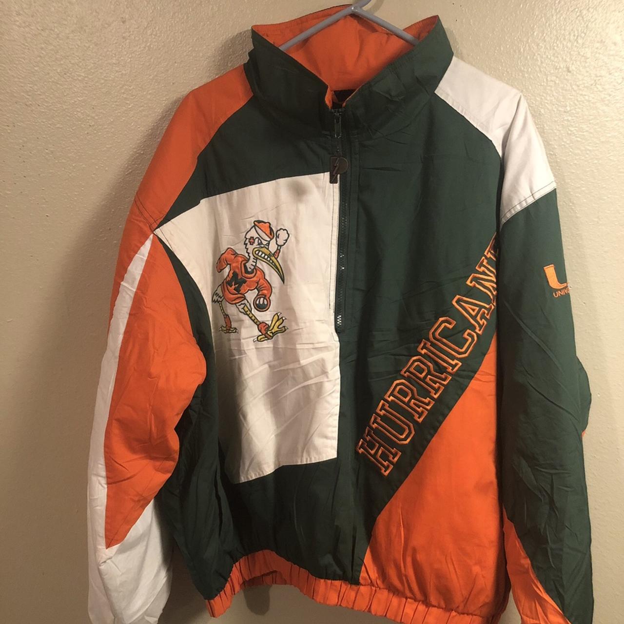 1994 Miami hurricanes pro player jacket Flawless... - Depop