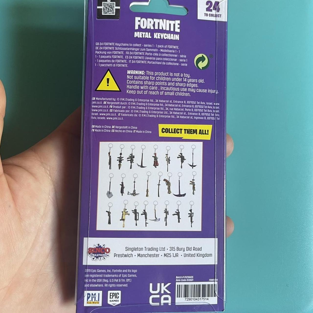 Fortnite Gun Keychain Keyring 🔥Only 2 Left in stock... - Depop