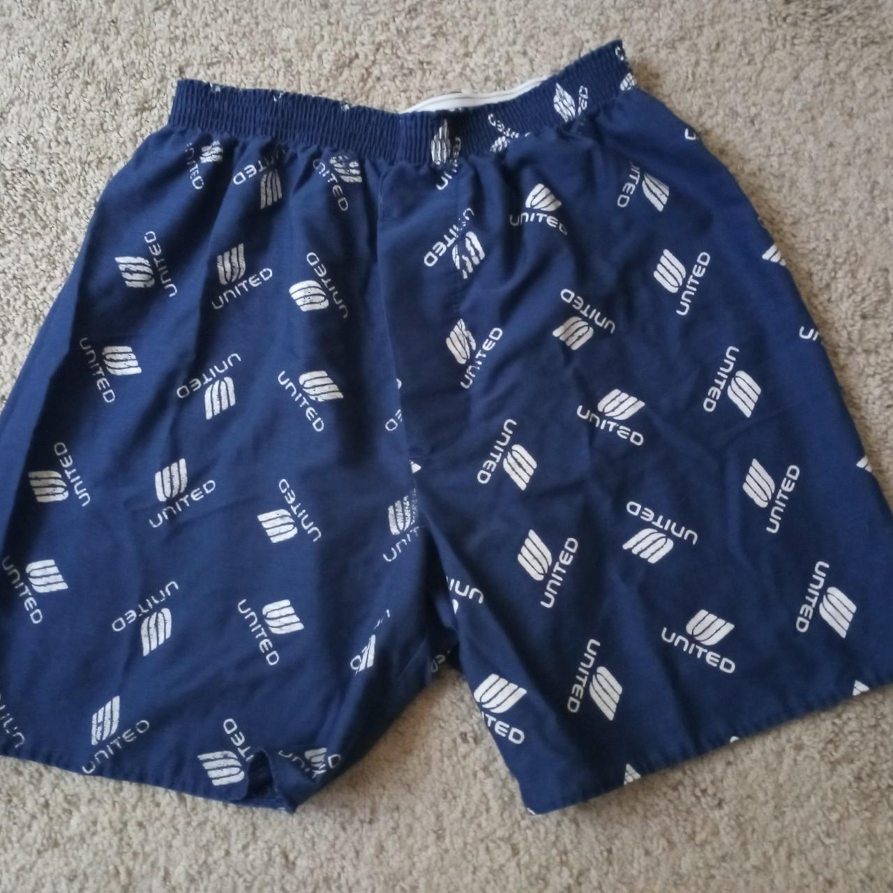 JM Collection Men's Blue and White Boxers-and-briefs | Depop