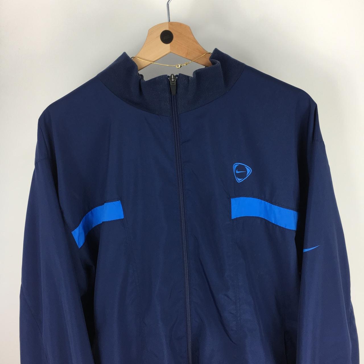 Men's Nike Zip Up Track Jacket / Size XL / Looks... - Depop