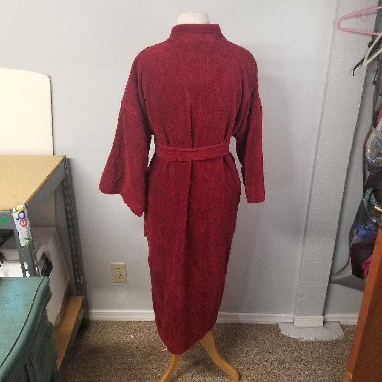 Reclaimed Vintage Women's Red Robe | Depop