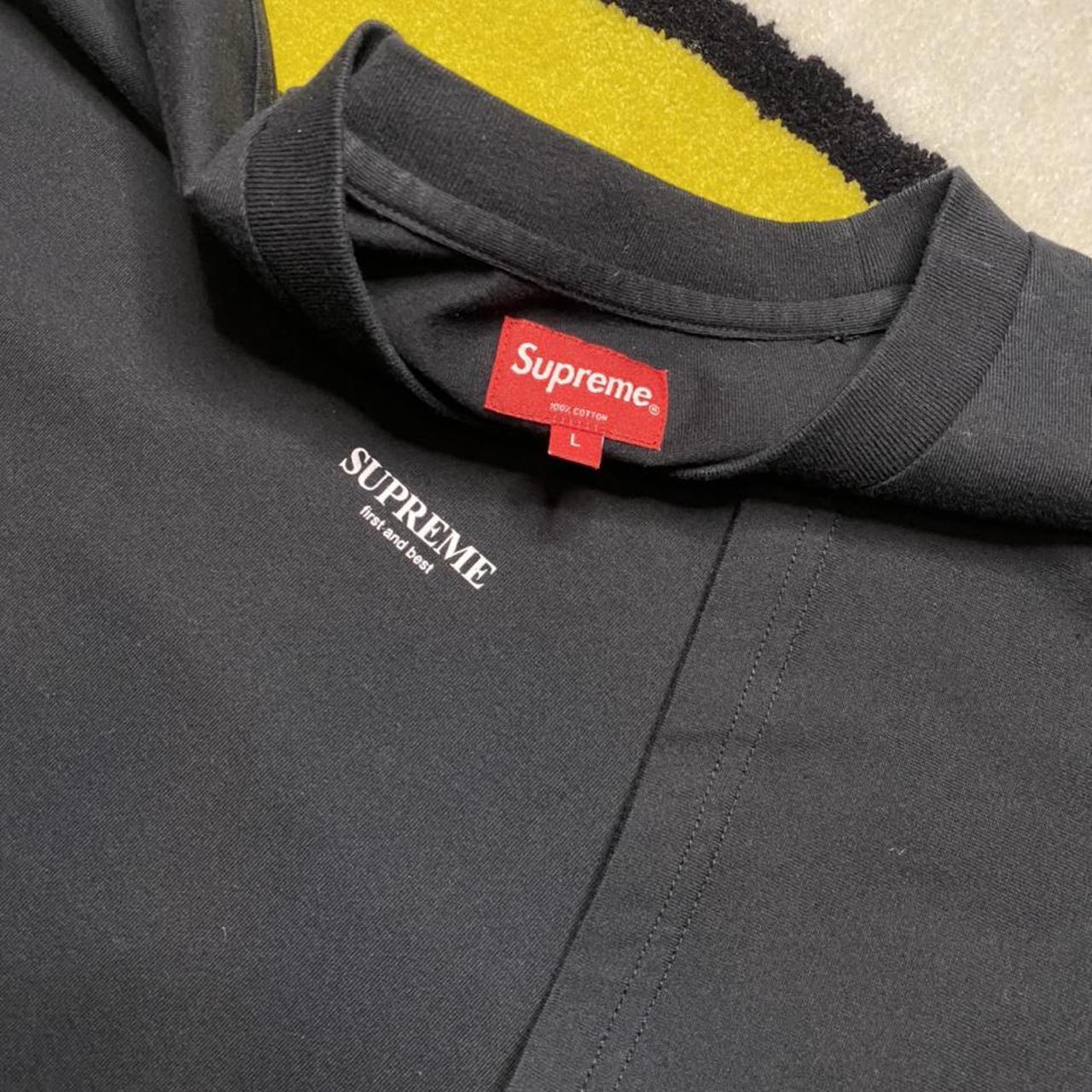Supreme First & Best Tee Size: Large Condition:... - Depop
