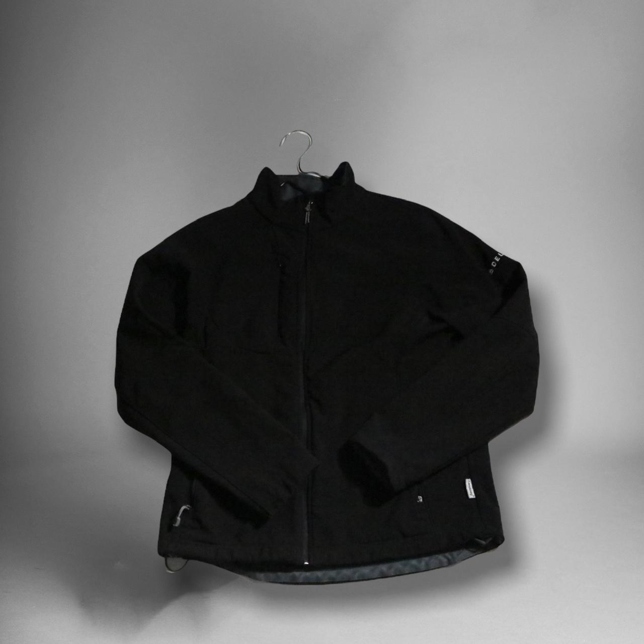 Delta Airlines Soft Shell Coat Zip-Up Jacket with... - Depop