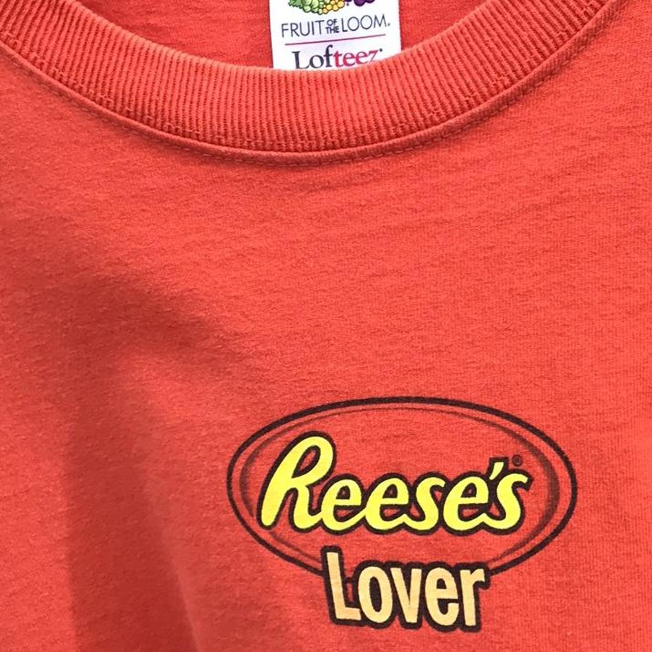 REESE’S TSHIRT GOOD CONDITION SIZE LARGE - Depop