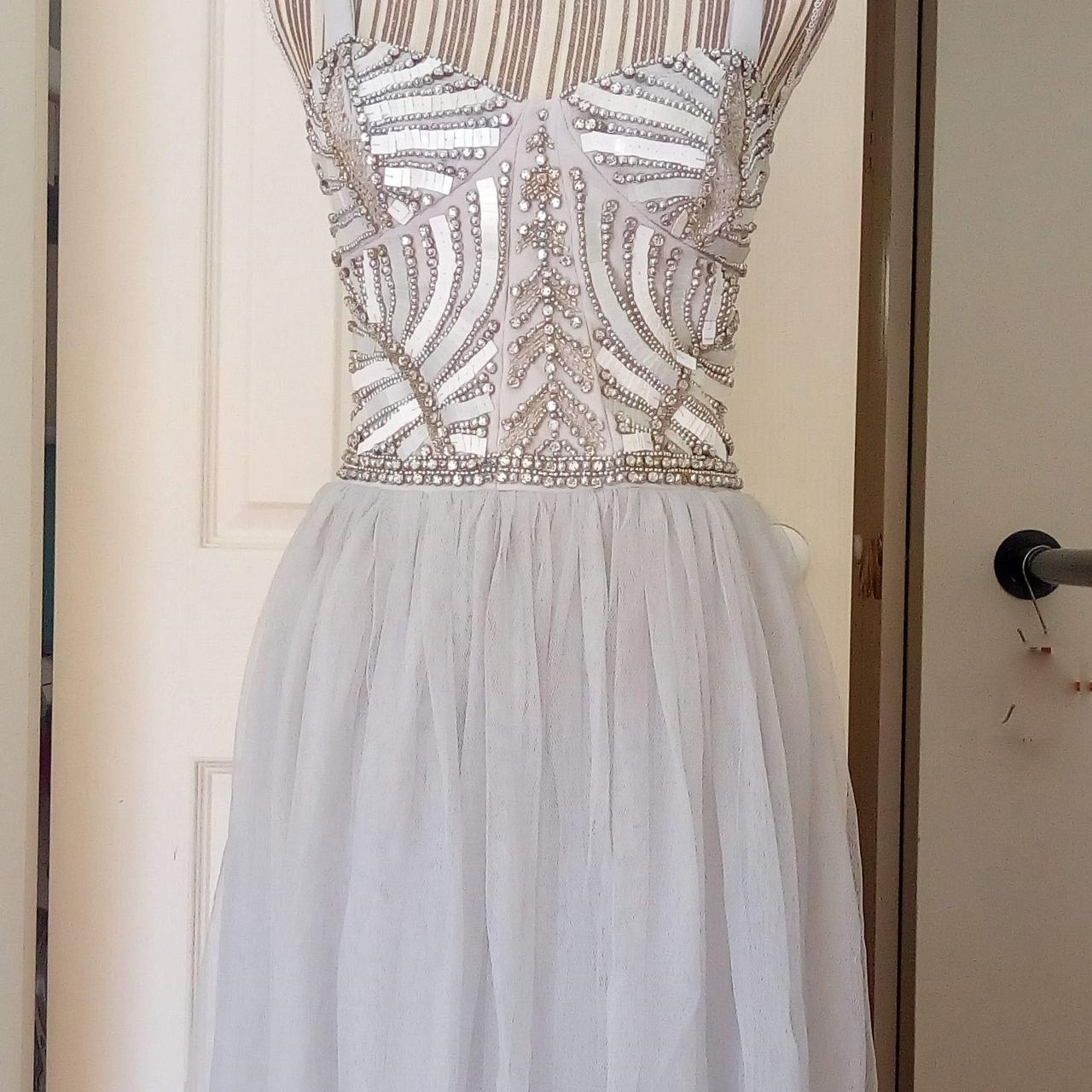 Miss Selfridge Embellished Tutu Tulle Dress - Depop