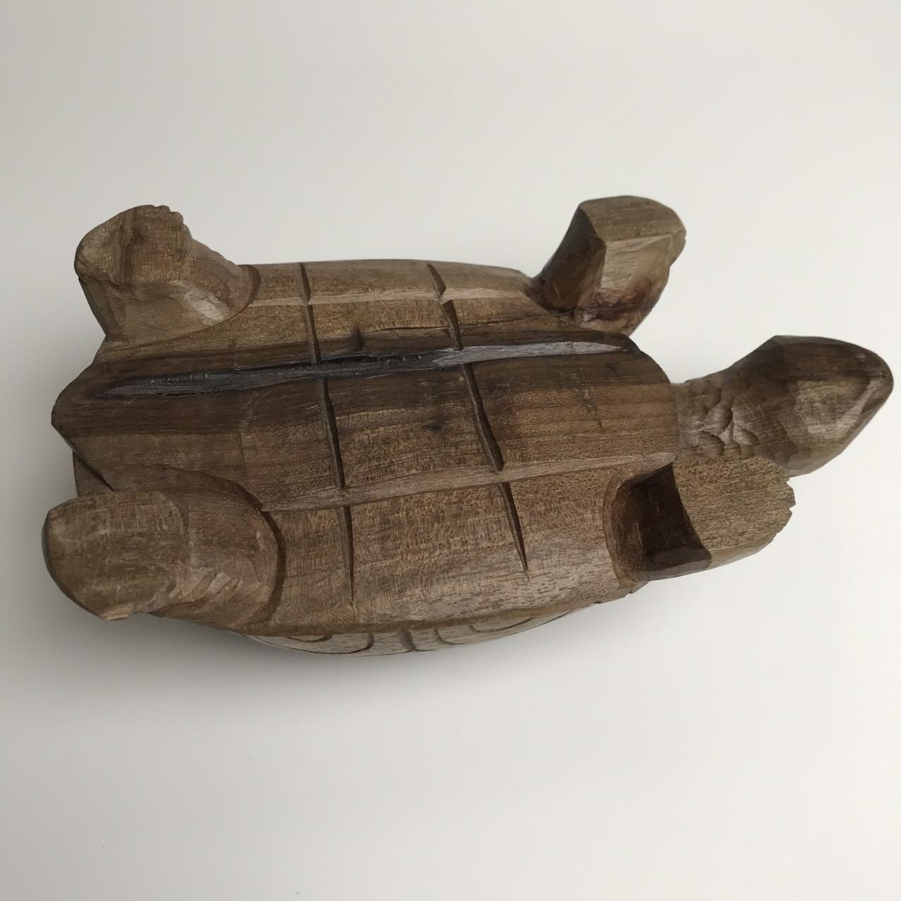 🐢 Hand Carved Wood Turtle Figurine 🐢 sweet turtle... - Depop