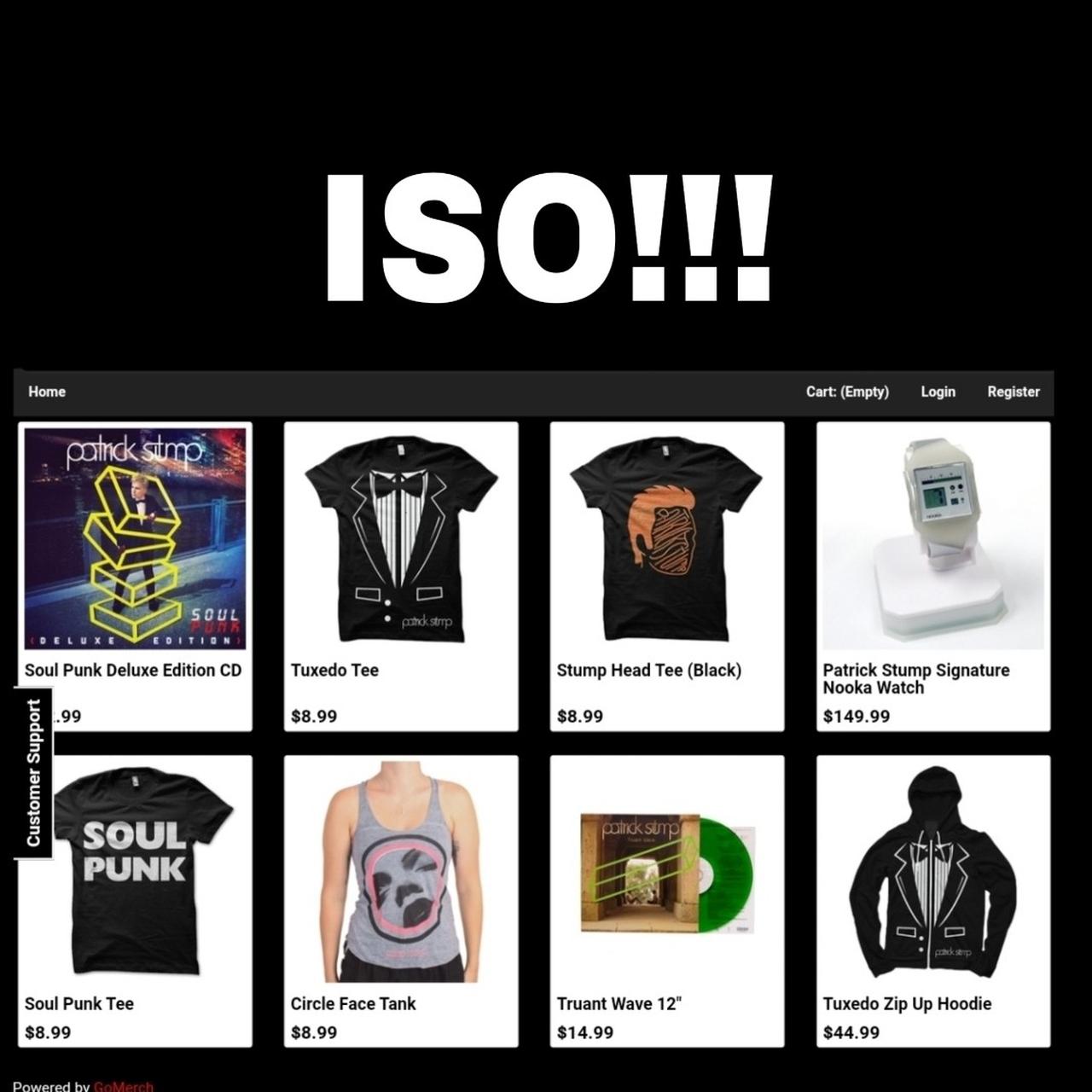 ISO any soul punk merch! probably not the watch or... - Depop