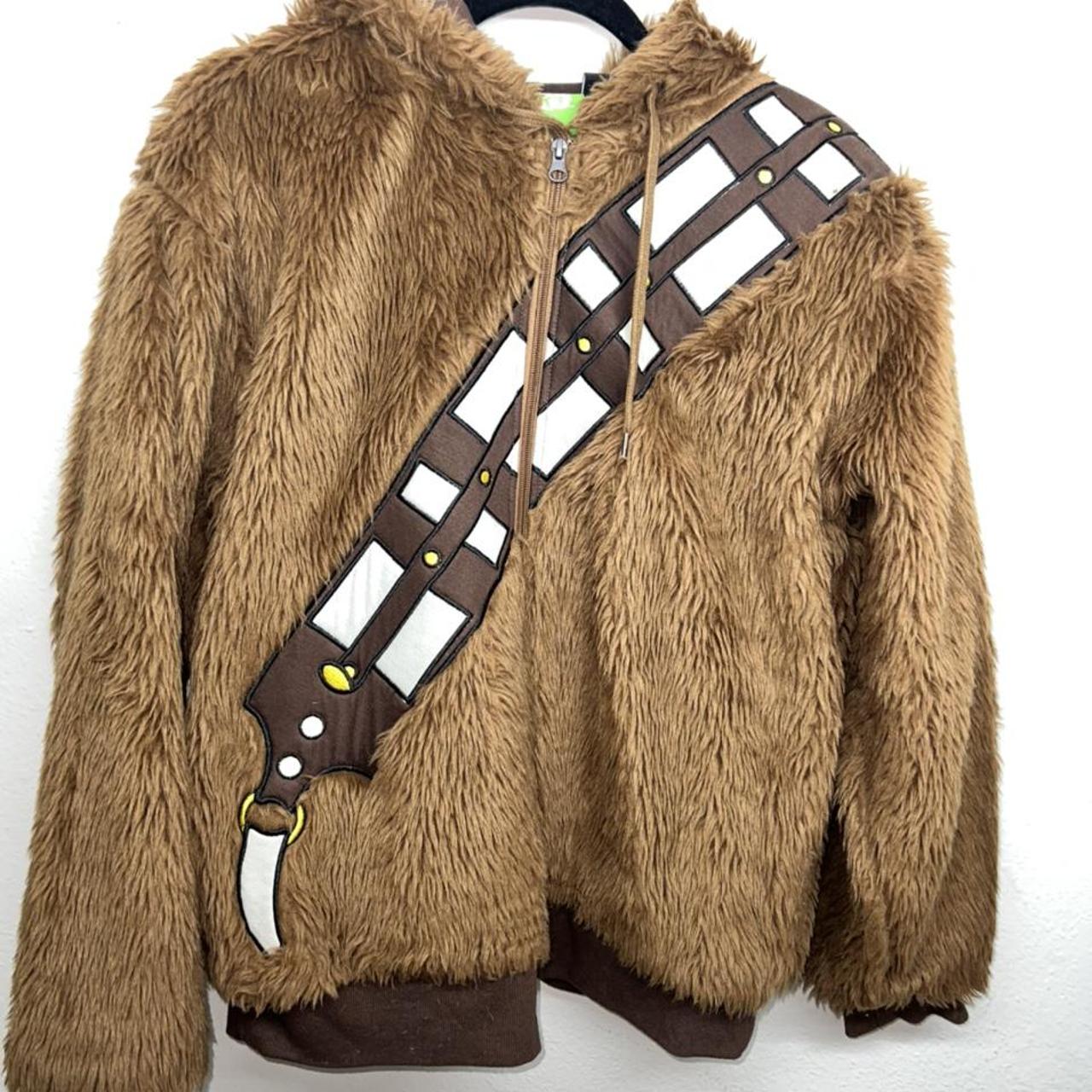 Star Wars furry Chewbacca jacket. Has two front... - Depop