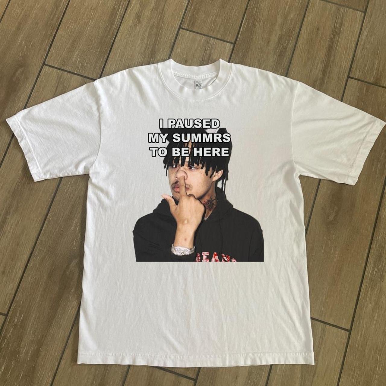 I paused my summrs shirt High-quality print and... - Depop