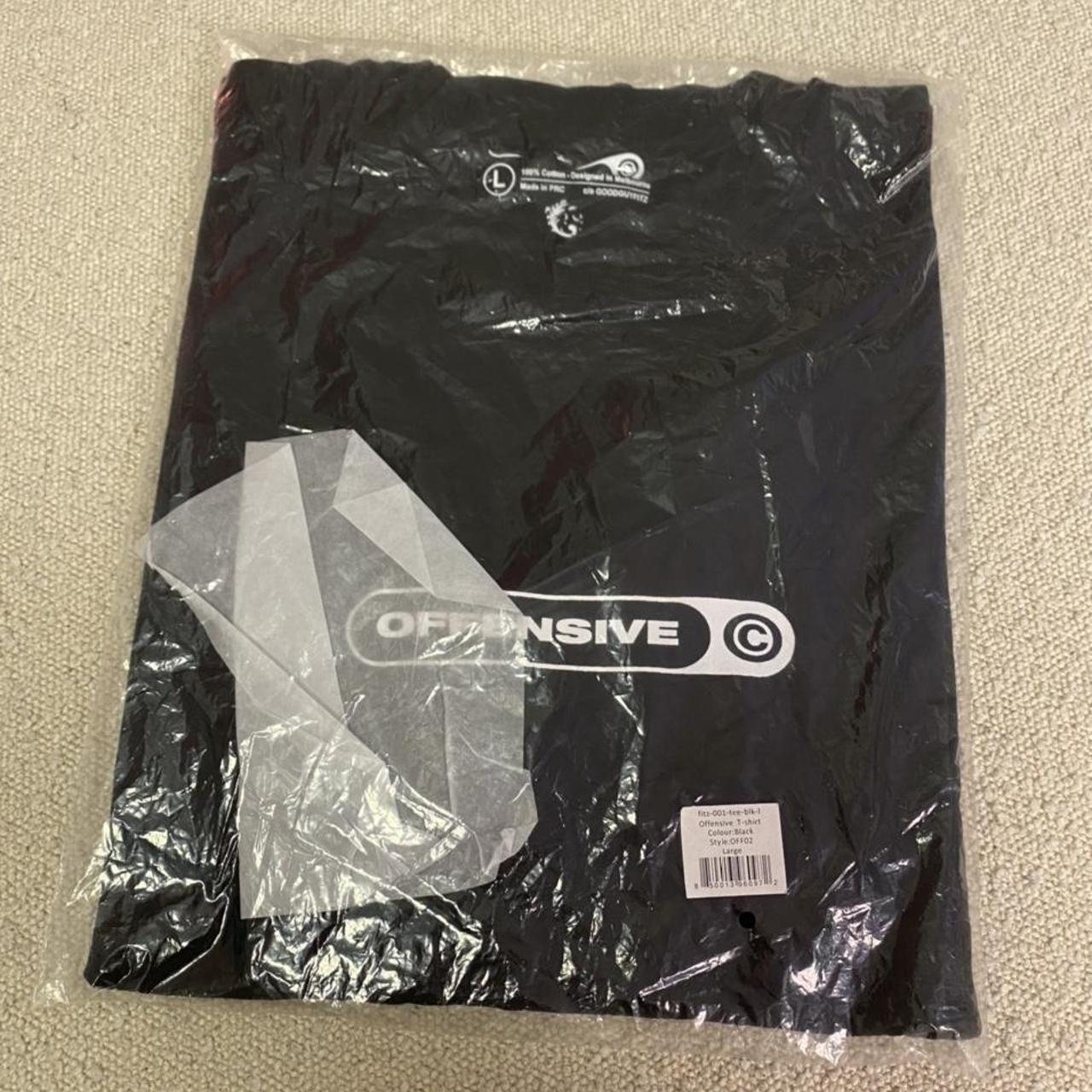 Fitz Offensive Merch black tee Never worn, new in... - Depop