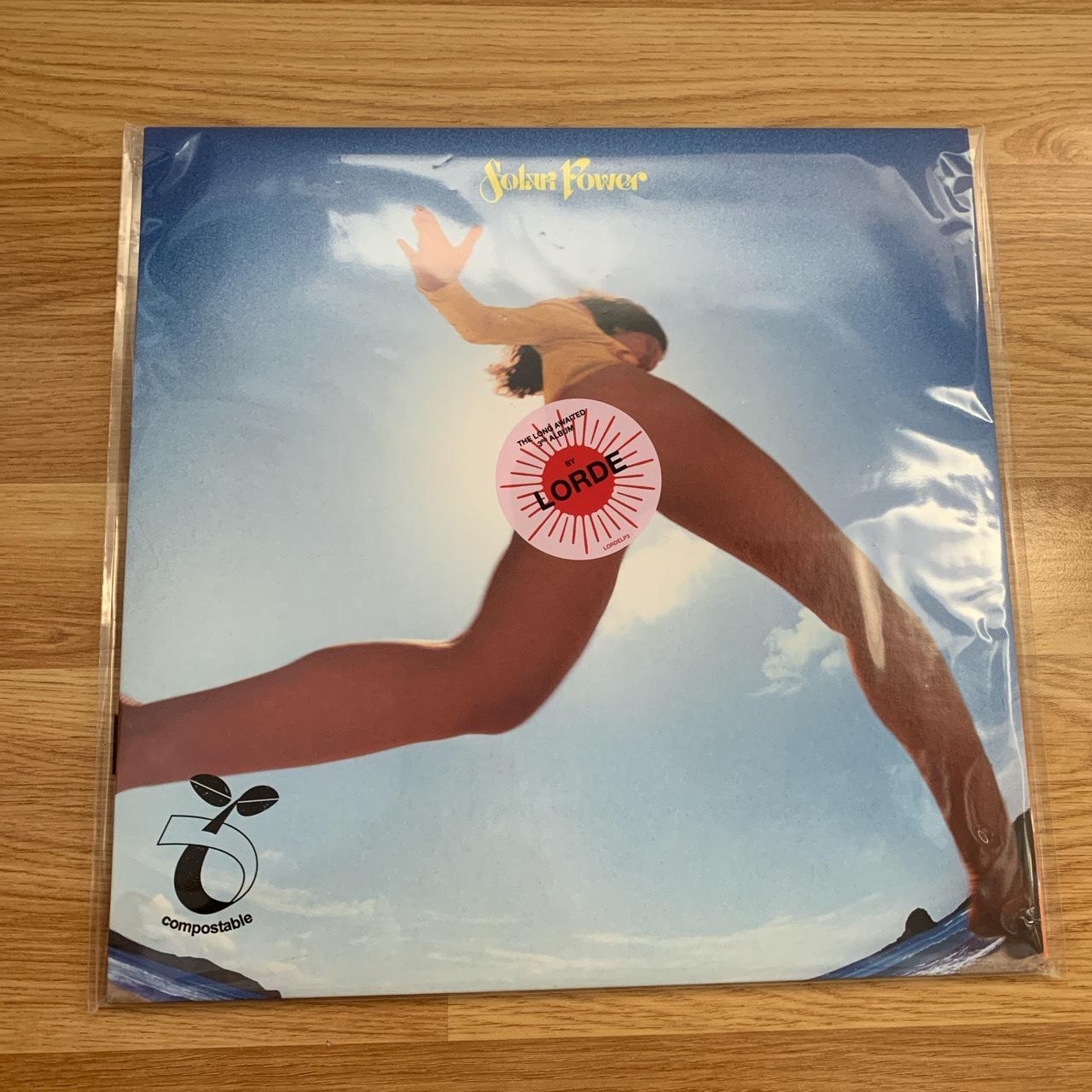 Lorde Solar Power vinyl - marble blue... | Depop