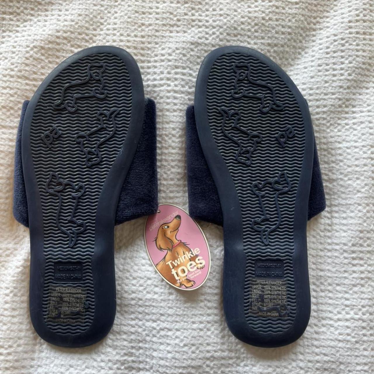 Womens peter Alexander slippers Polka dot RRP-... - Depop