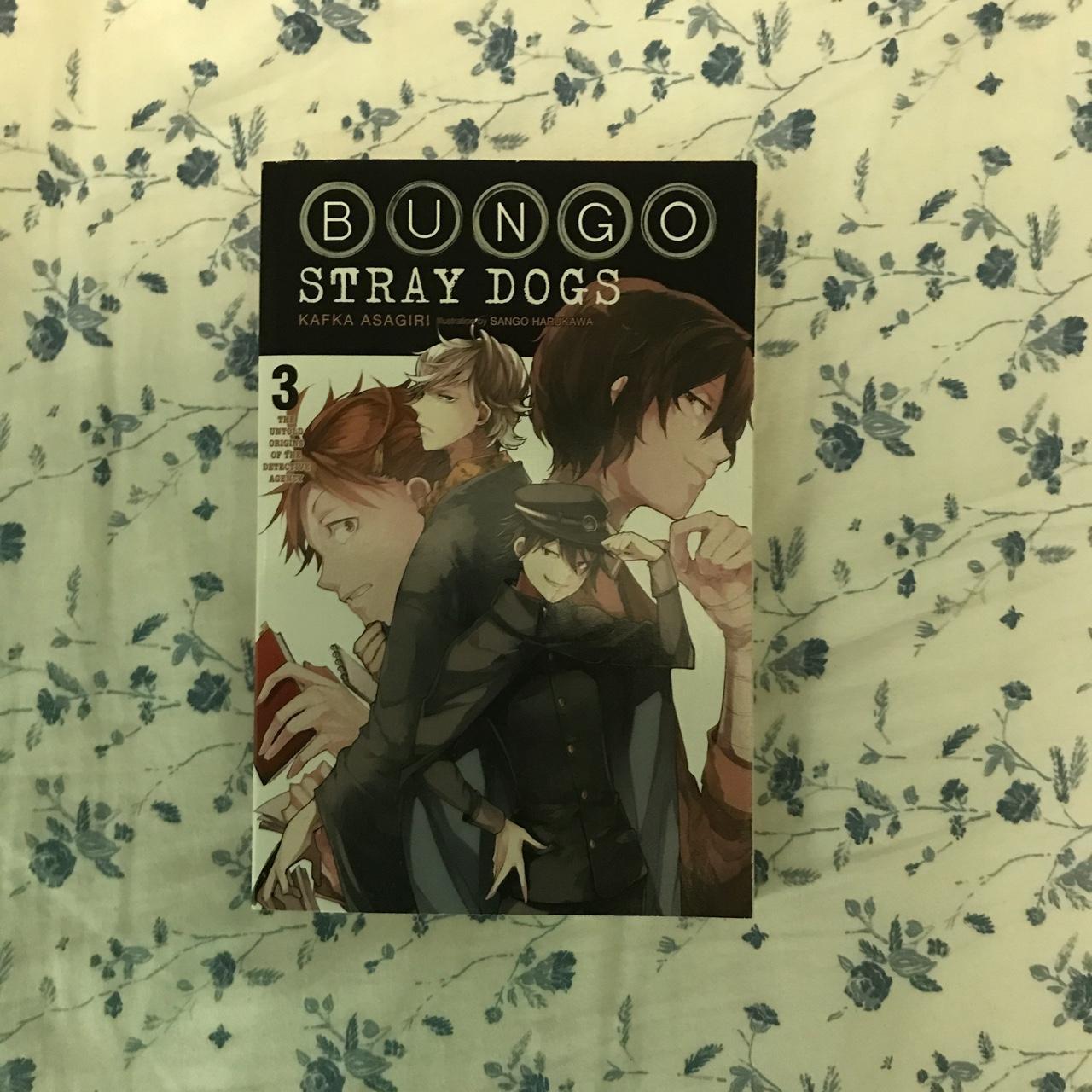 bungo stray dogs light novel 3 no signs of wear,... - Depop