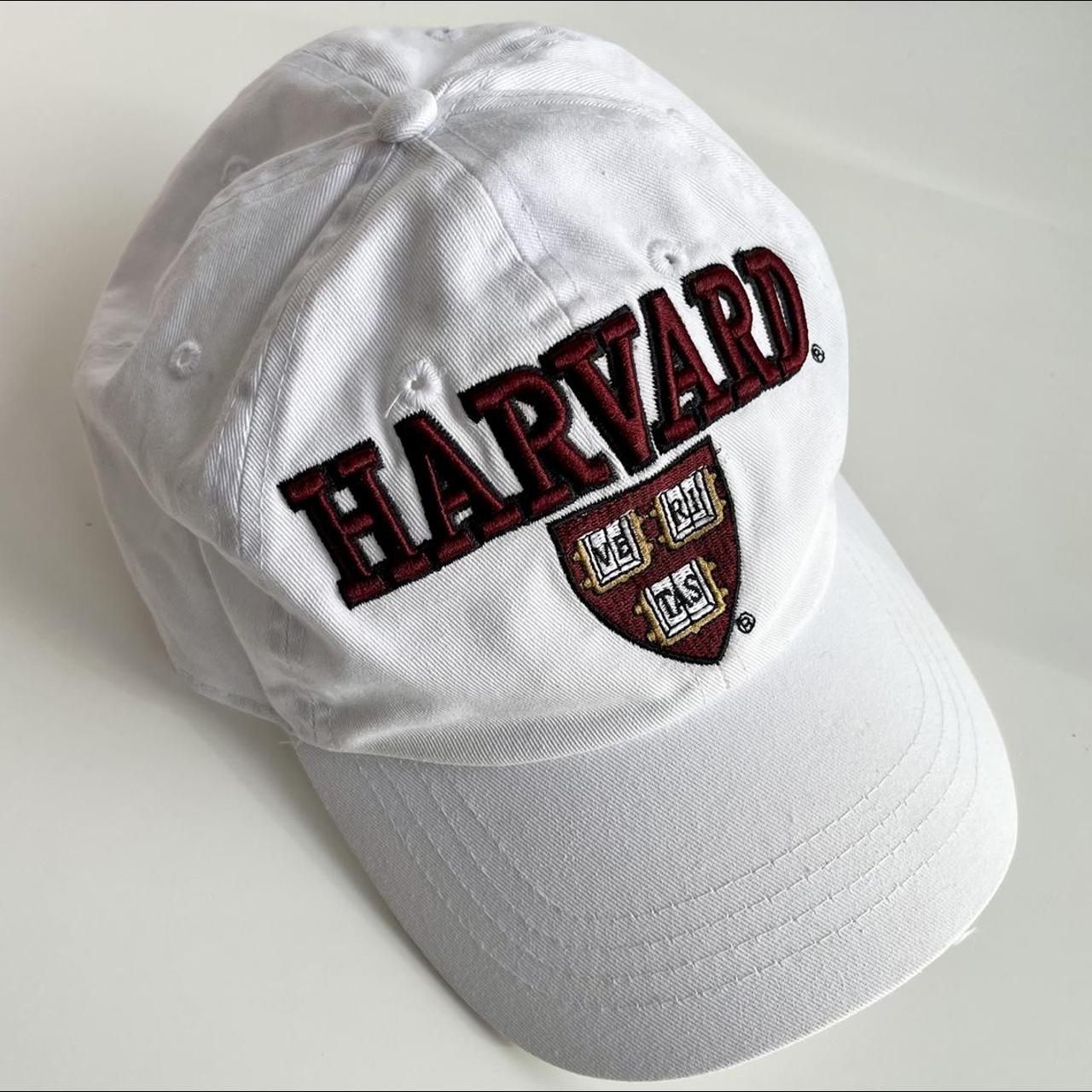 HARVARD CAP White Adjustable. ACTUALLY from Harvard... - Depop